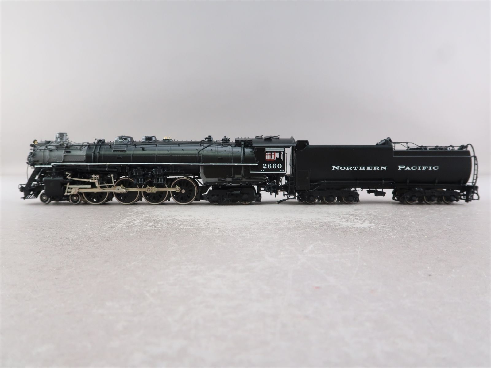 HO Brass Model - W&R NP Northern Pacific A-3 4-8-4 Black #2660 - F/P ...