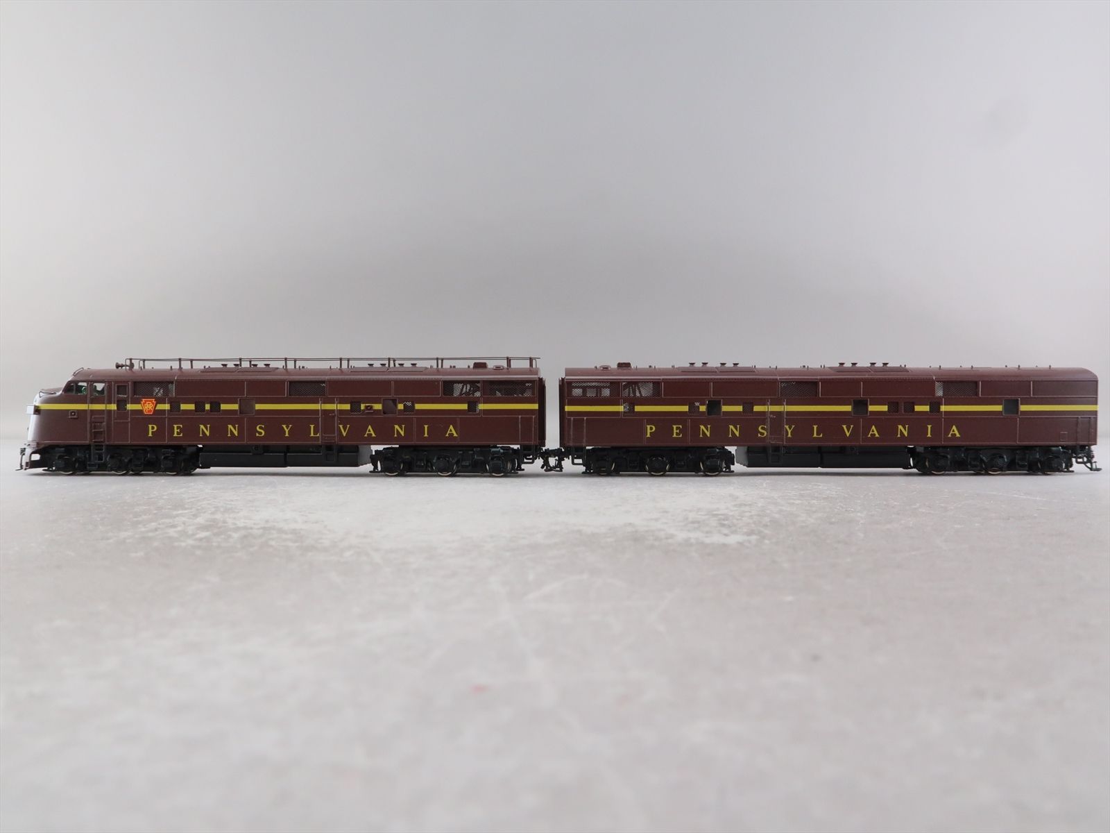 HO Brass Model - Oriental PRR Pennsylvania E7 E7A E7B Phase II Tuscan ...