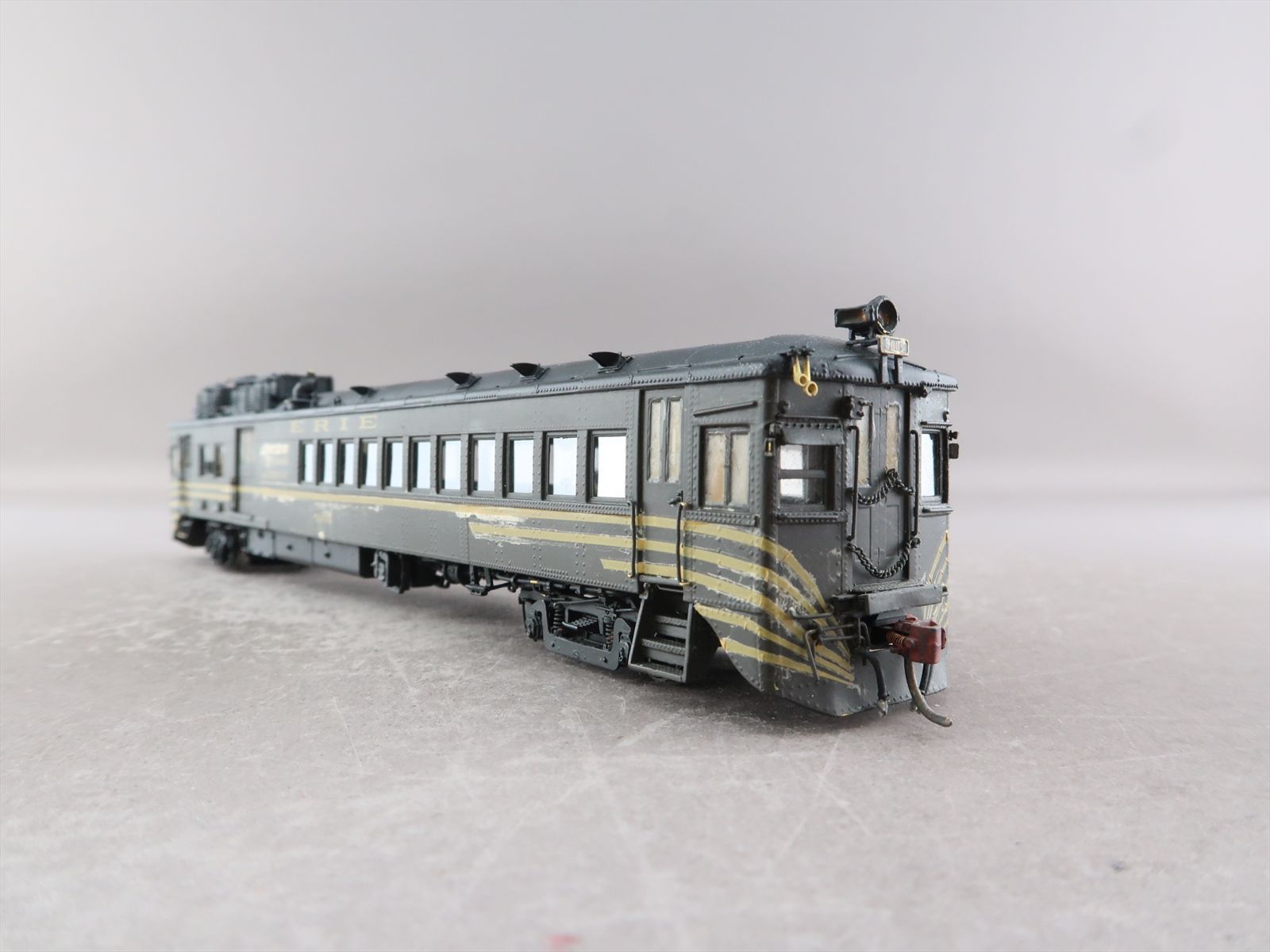 HO Brass Model - OMI 1944 Erie Susquehanna Motor Rail Car #5005 - Poor ...