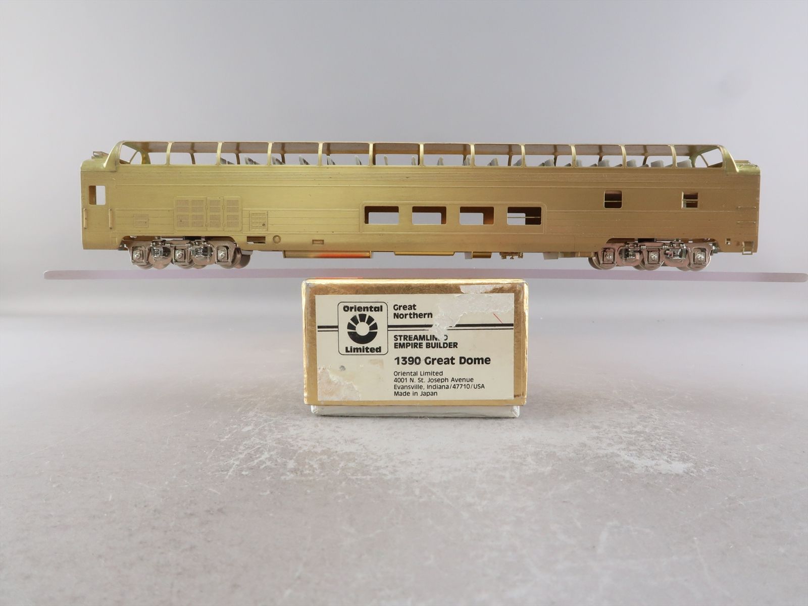 HO Brass Model - Oriental 0280 GN Great Northern Great Dome Streamlined ...