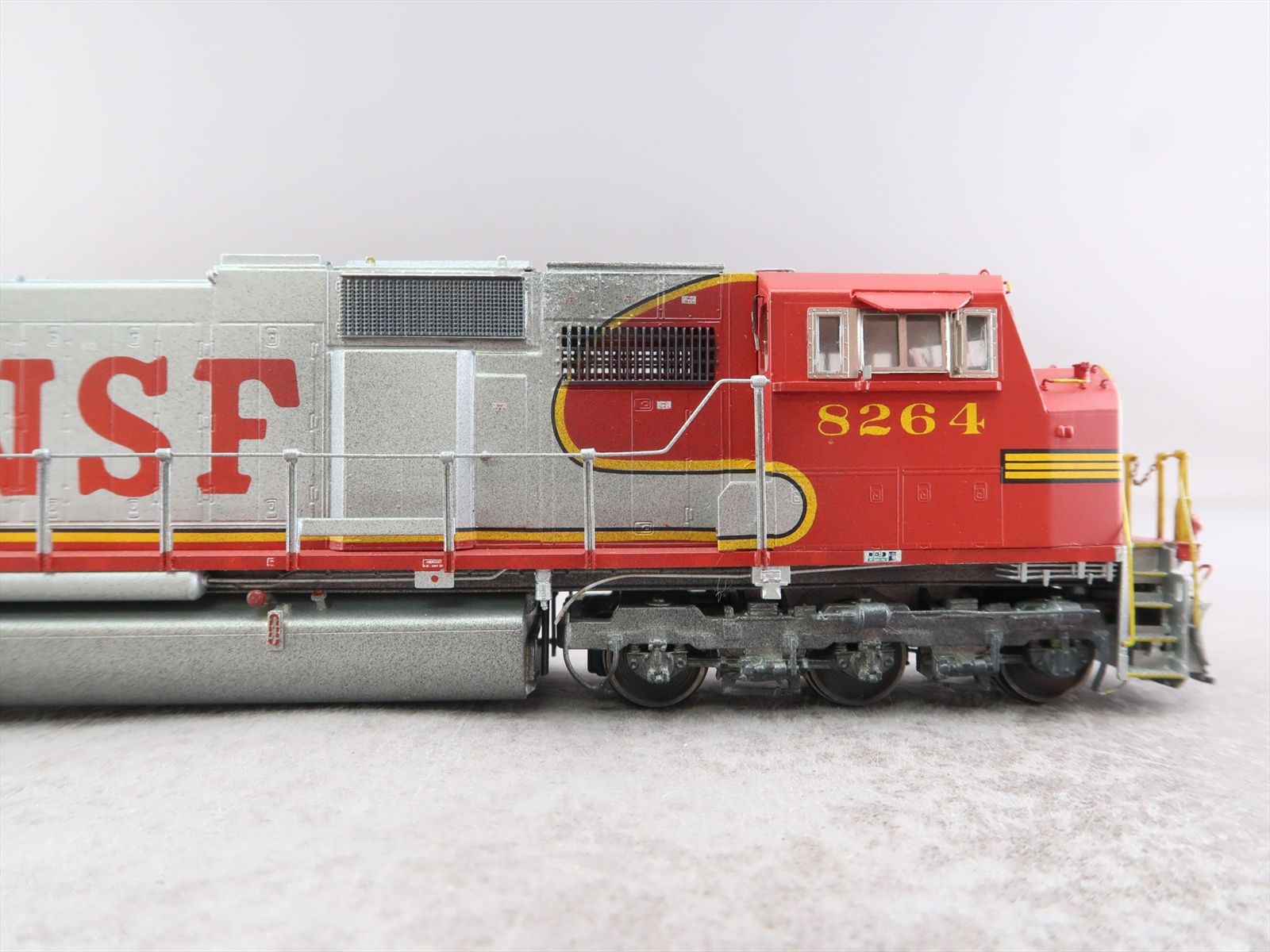 HO Brass Model - OMI 6608 BNSF Burlington Northern Santa Fe Warbonnet EMD SD75M #8264 - Custom ...