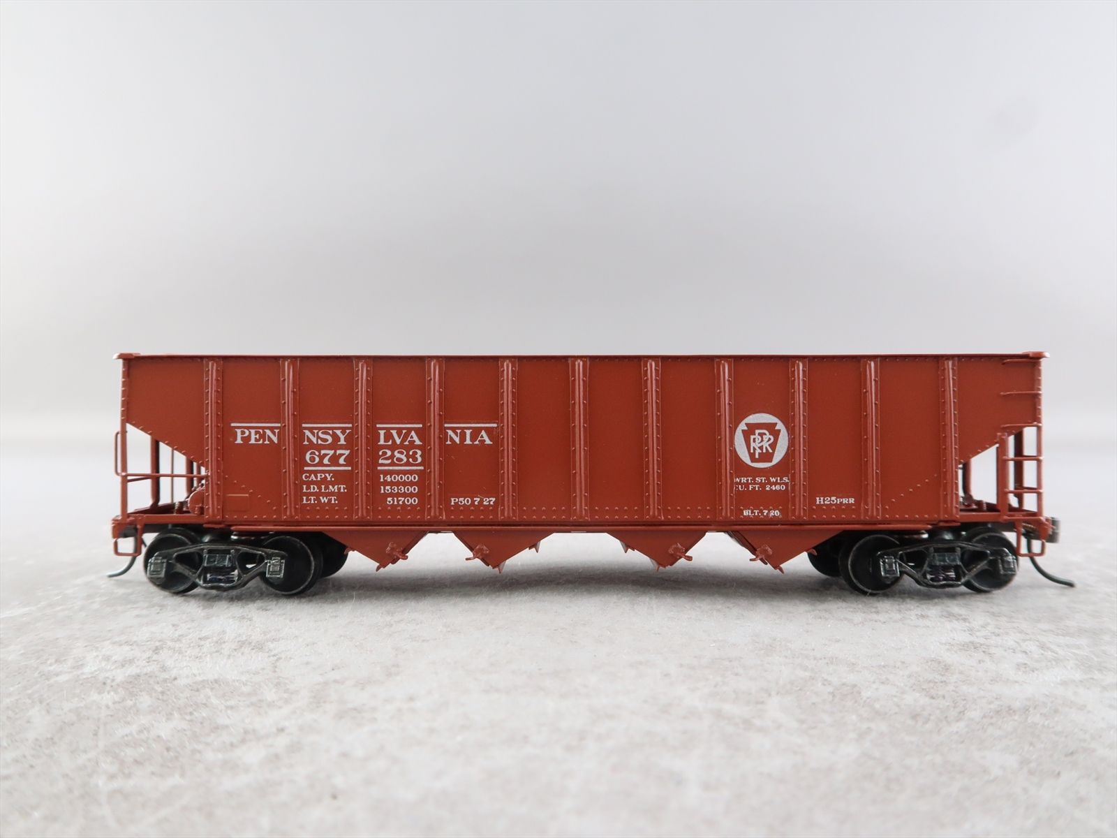 HO Brass Model - Railworks R-104 PRR Pennsylvania H-25 Quad Hopper ...