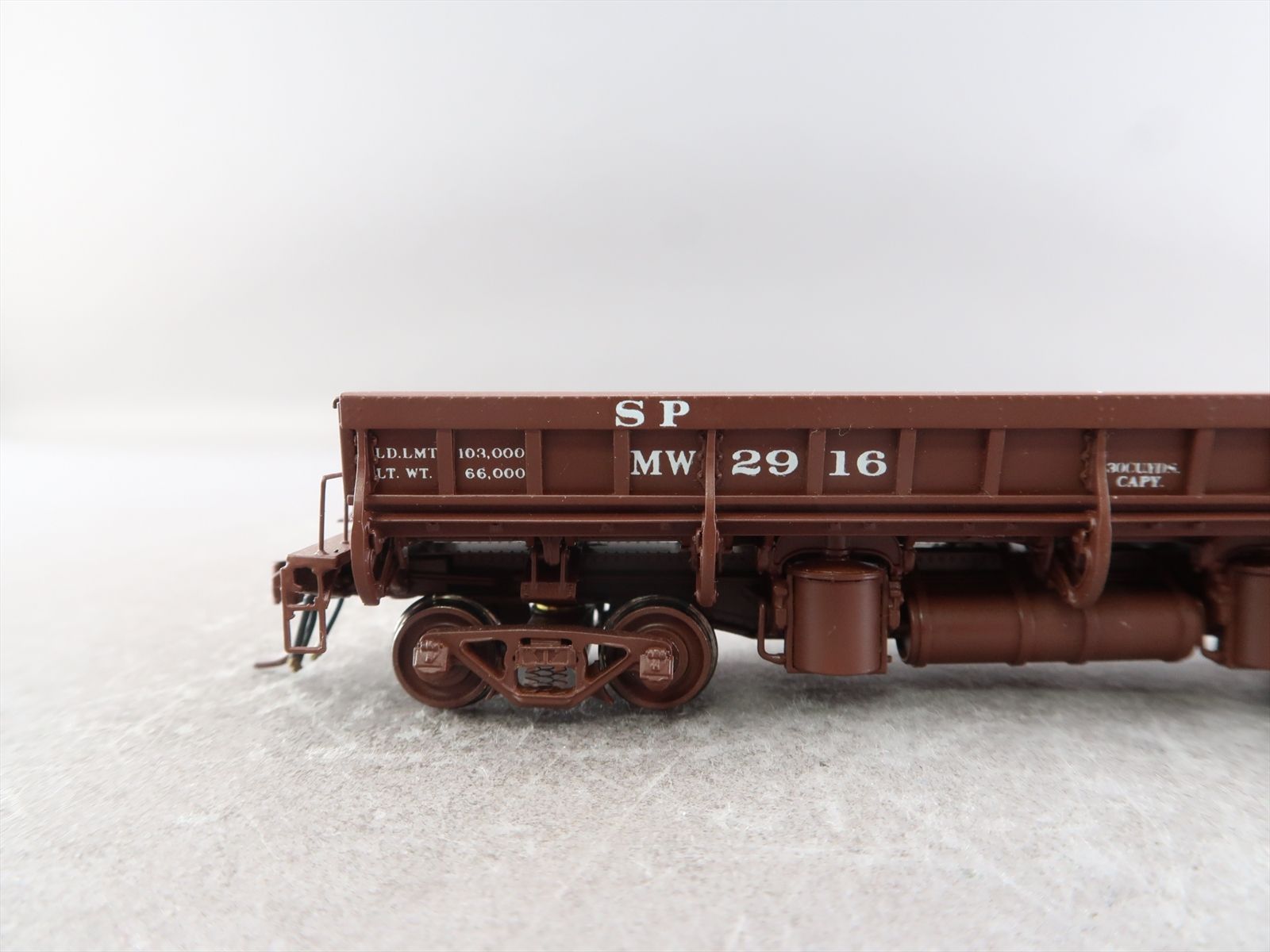 HO Brass Model - W&R SP Southern Pacific Magor Side Dump Car MW MOW ...