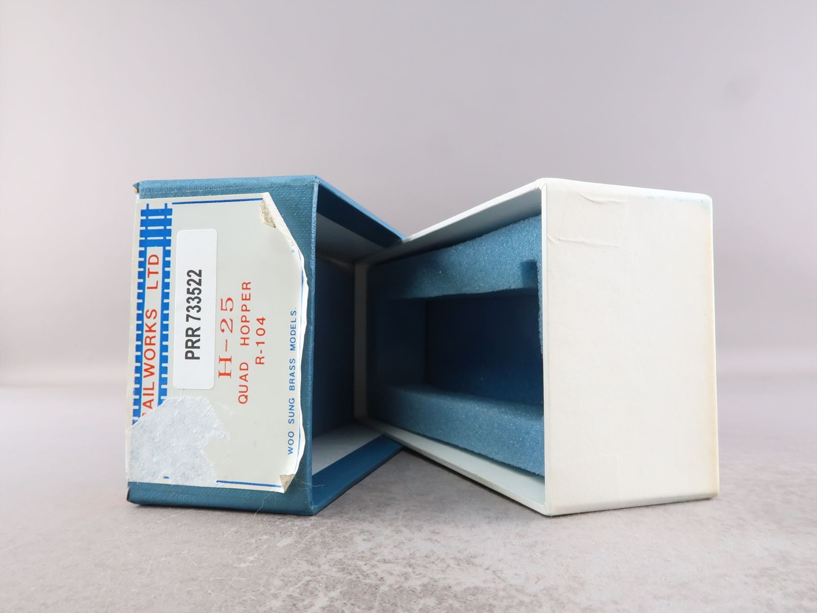 HO Brass Model - Railworks R-104 PRR Pennsylvania H-25 Quad Hopper ...