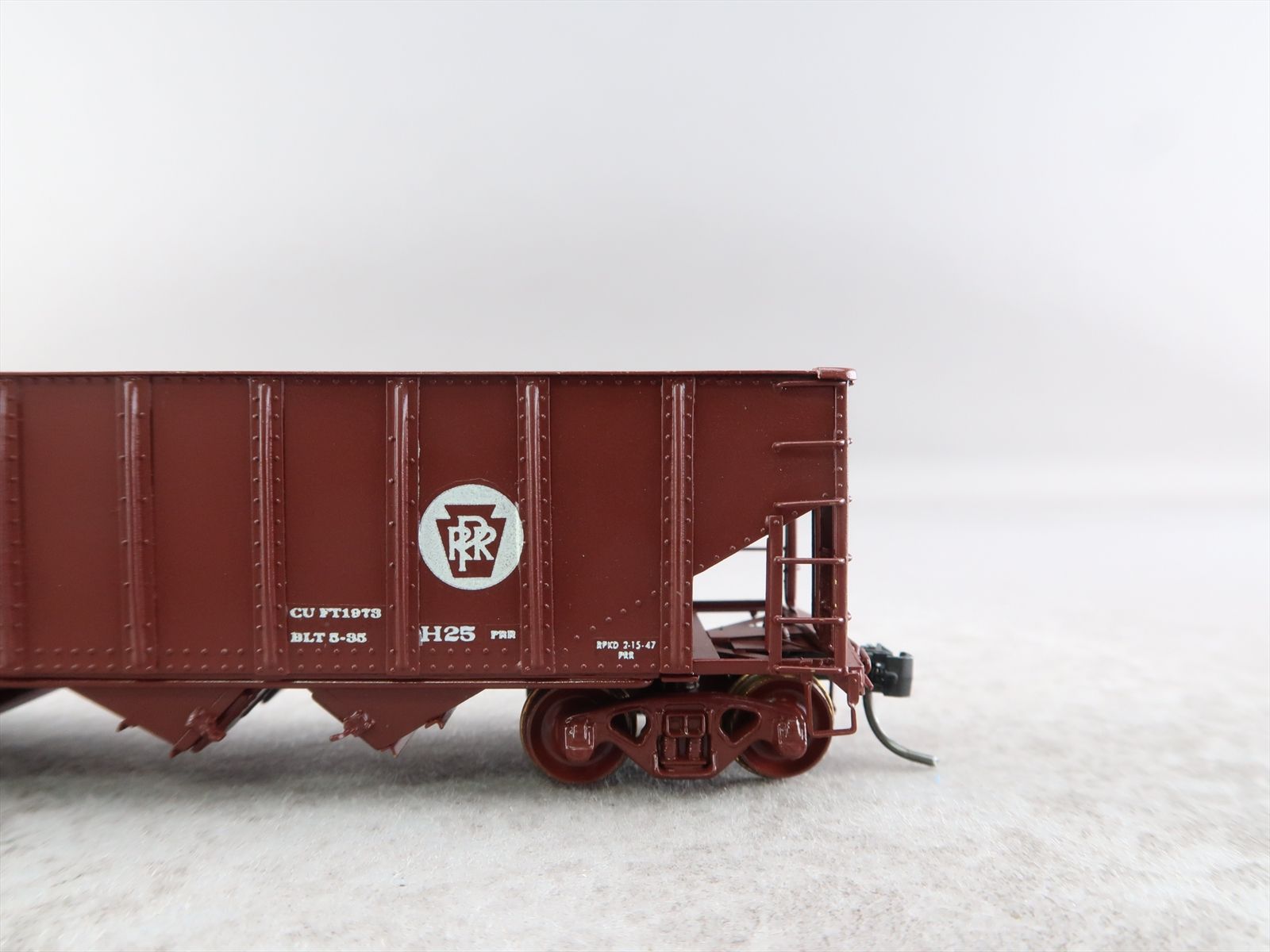 HO Brass Model - Railworks R-104 PRR Pennsylvania H-25 Quad Hopper ...