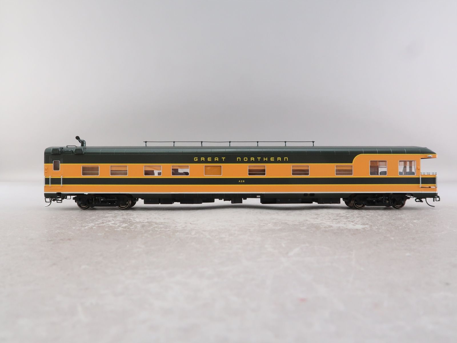 HO Brass Model - NBL 10008.1 GN Great Northern Business Car Empire Builder w/ Skirts #A28 - F/P ...