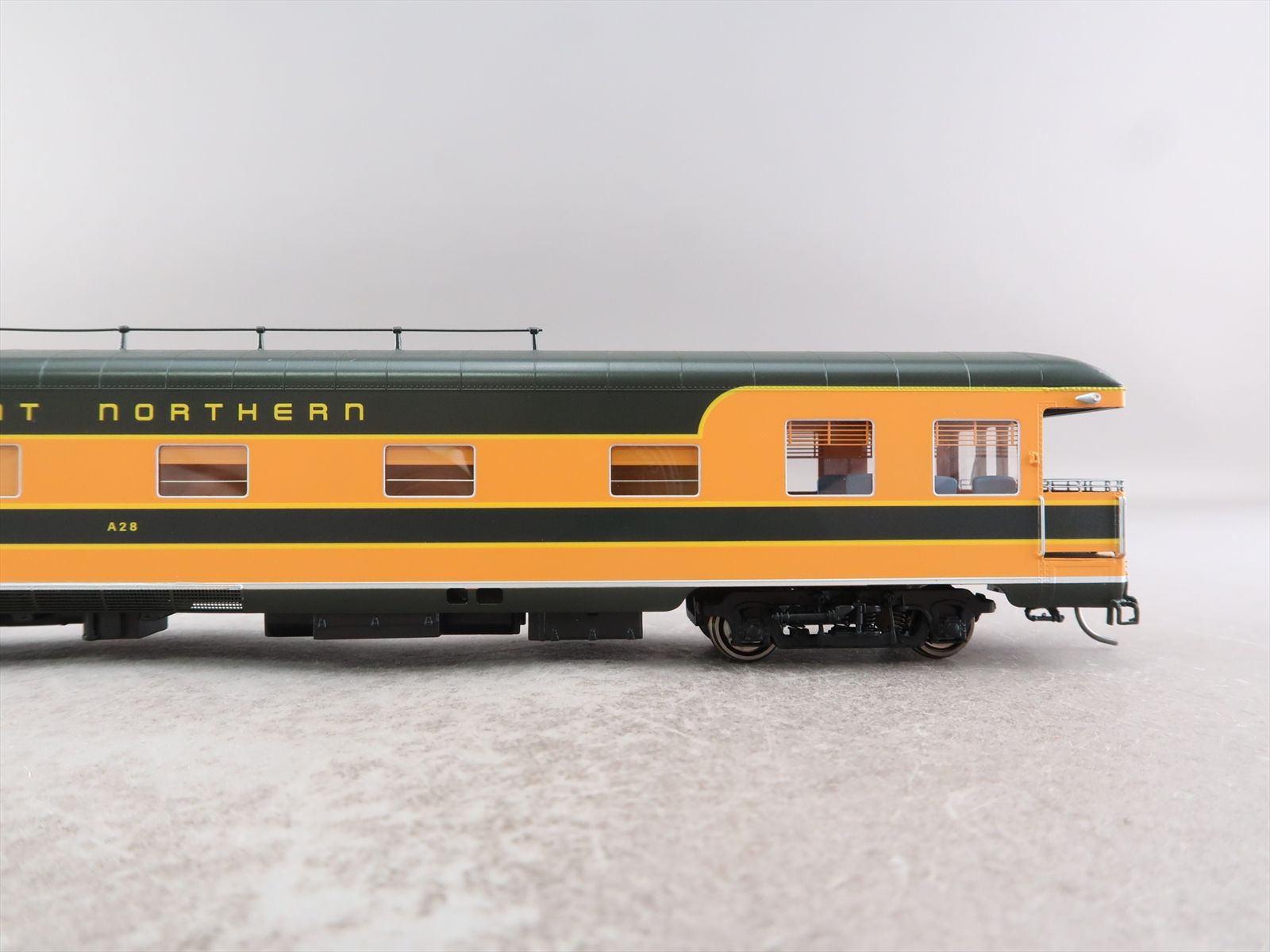 HO Brass Model - NBL 10008.1 GN Great Northern Business Car Empire Builder w/ Skirts #A28 - F/P ...