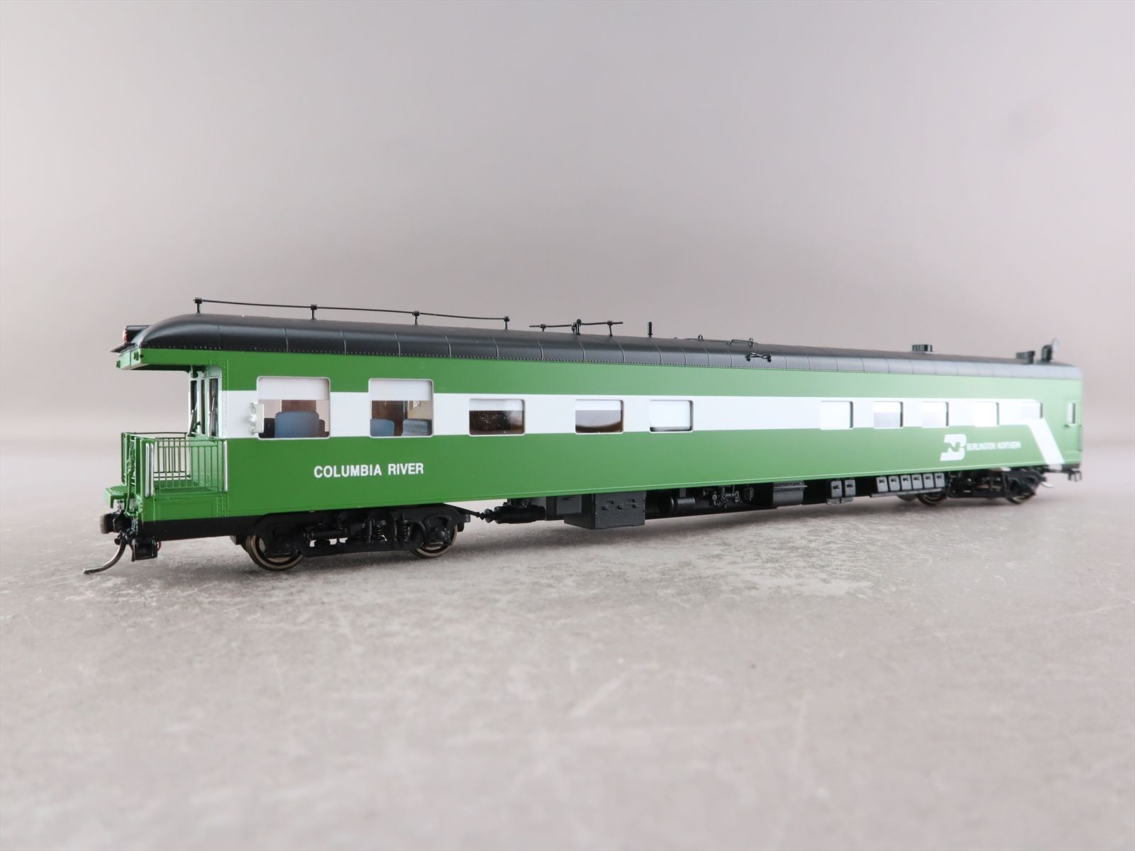 HO Brass Model - NBL 10002 BN Burlington Northern Business Car Columbia ...