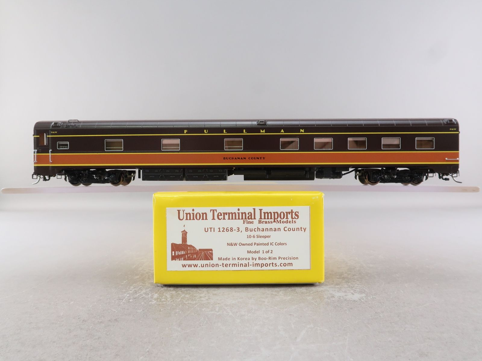 HO Brass Model - UTI 1268-3 N&W / IC Norfolk & Western / Illinois ...