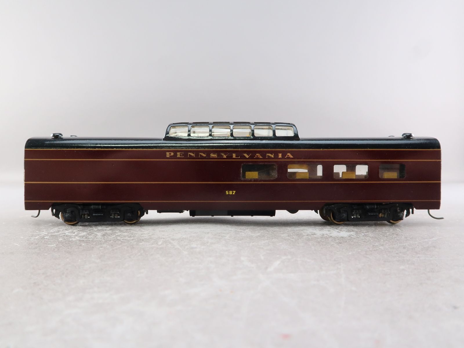 HO Brass Model - PFM 430 PRR Pennsylvania Observation w/ Vista Dome - F ...
