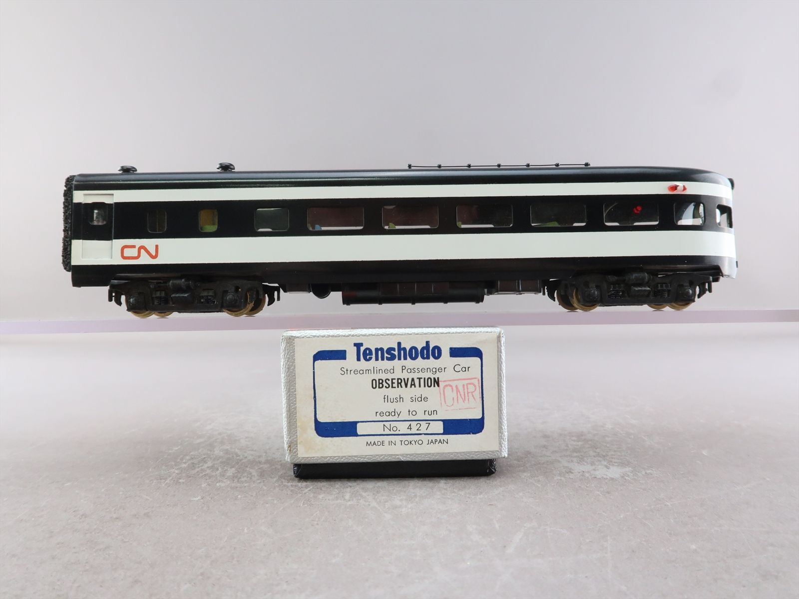 HO Brass Model - PFM 427 CN CNR Canadian National Observation Car - F/P ...