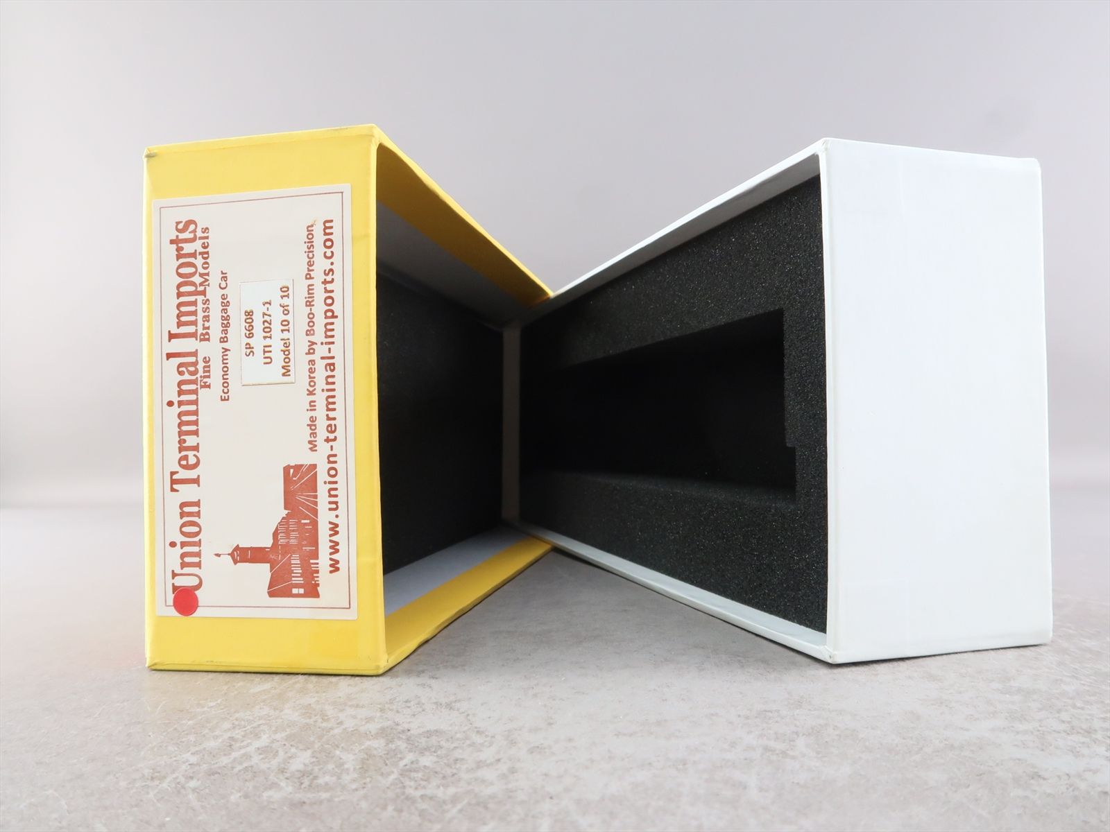 HO Brass Model - UTI 1027-1 SP Southern Pacific Economy Baggage Solid ...