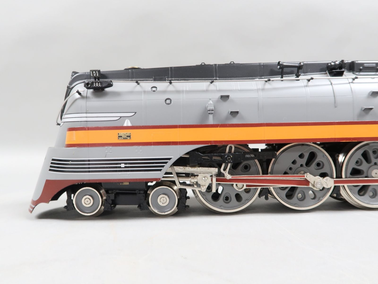 O 3-Rail Brass Model - Weaver G1094-LP Milwaukee Road 4-6-4 F-7 #101 ...