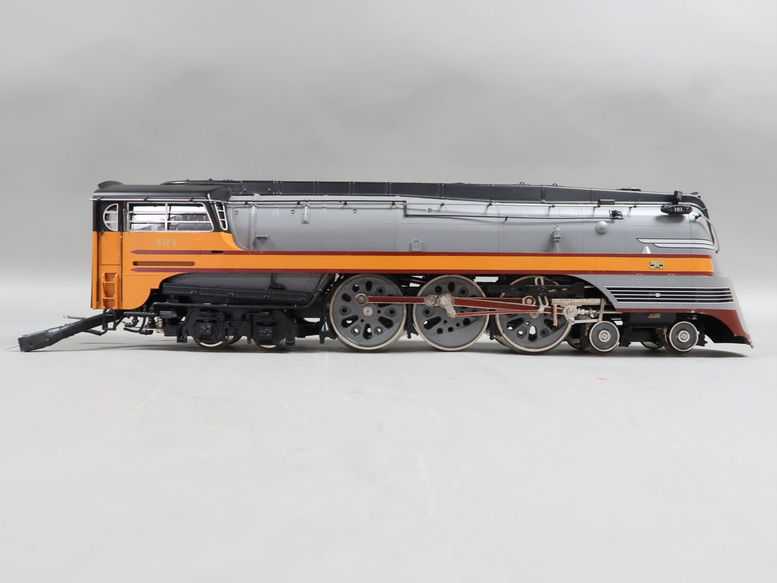 O 3-Rail Brass Model - Weaver G1094-LP Milwaukee Road 4-6-4 F-7 #101 ...