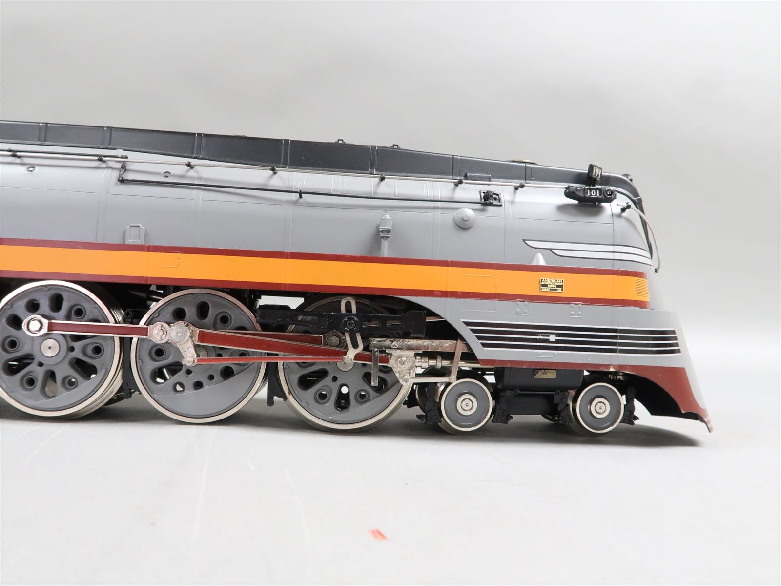 O 3-Rail Brass Model - Weaver G1094-LP Milwaukee Road 4-6-4 F-7 #101 ...