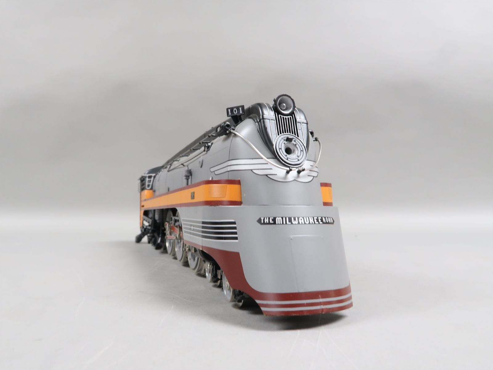 O 3-Rail Brass Model - Weaver G1094-LP Milwaukee Road 4-6-4 F-7 #101 ...