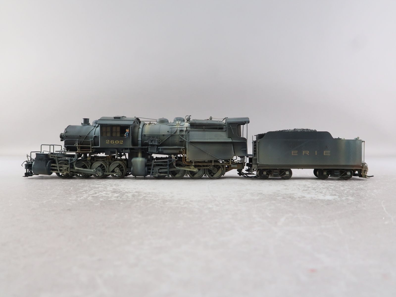 HO Brass Model - OMI 1548.1 ERIE L-1 Camelback 0-8-8-0 1920 Era #2602 ...