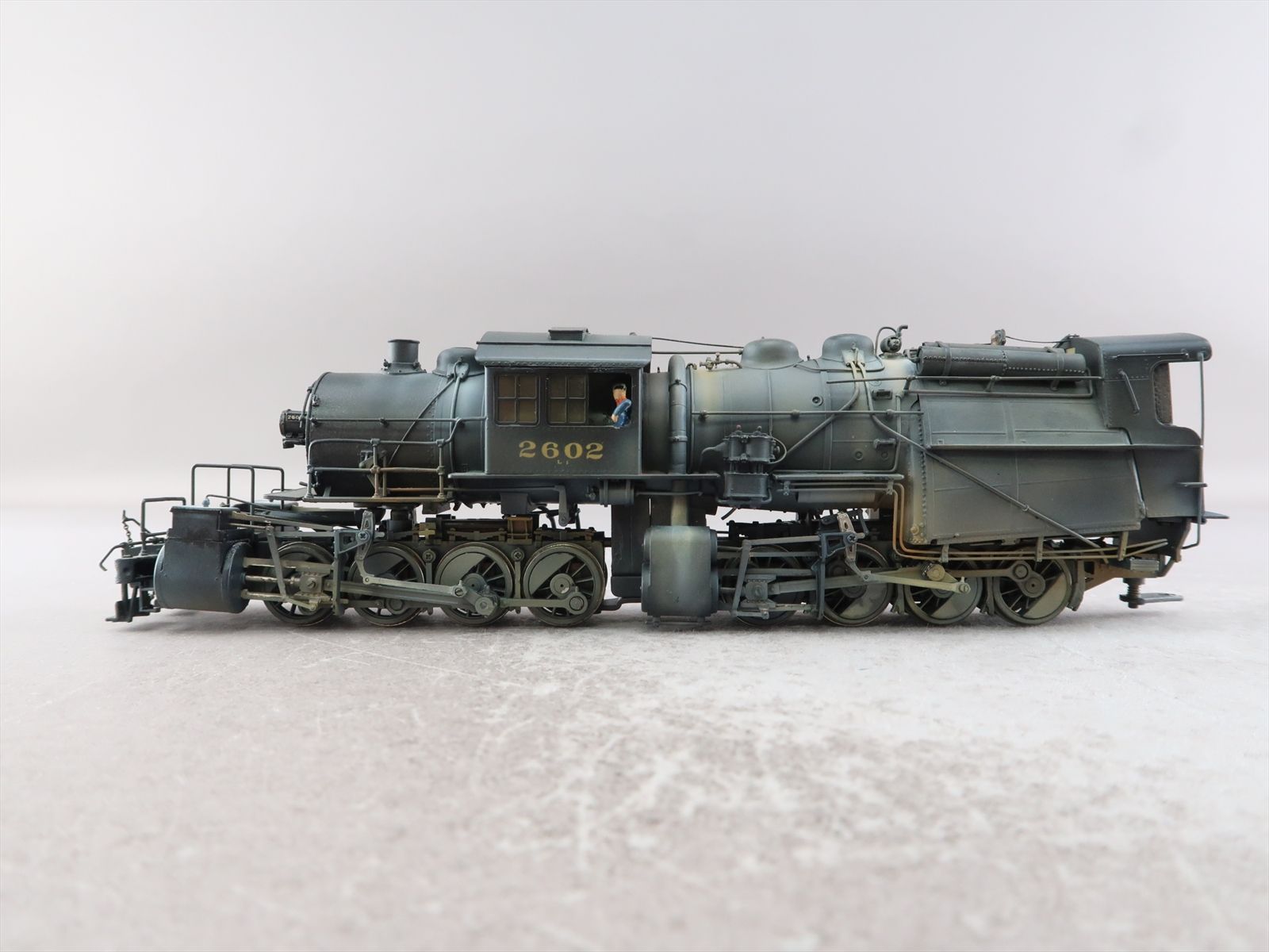 HO Brass Model - OMI 1548.1 ERIE L-1 Camelback 0-8-8-0 1920 Era #2602 ...
