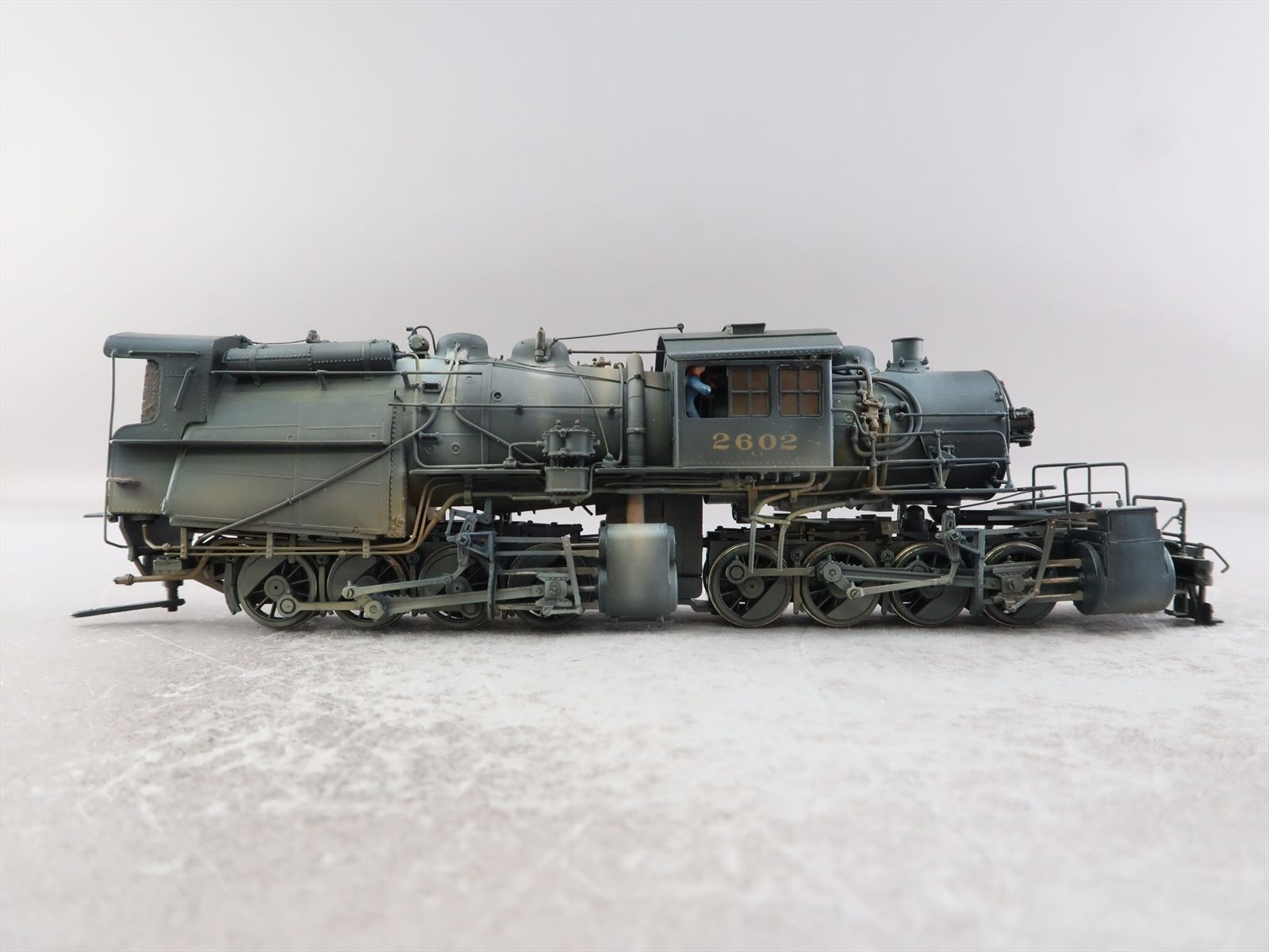 HO Brass Model - OMI 1548.1 ERIE L-1 Camelback 0-8-8-0 1920 Era #2602 ...