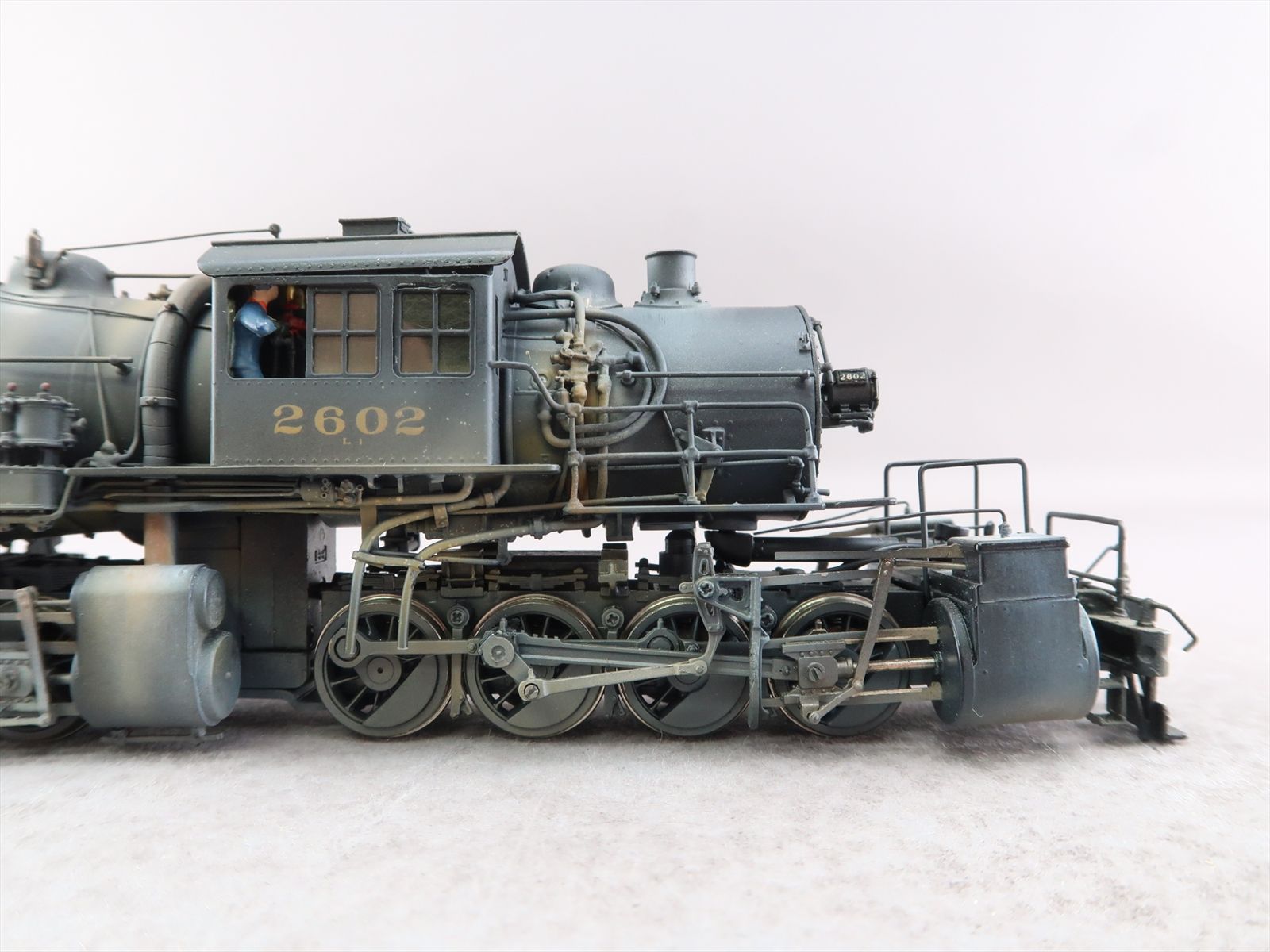 HO Brass Model - OMI 1548.1 ERIE L-1 Camelback 0-8-8-0 1920 Era #2602 ...