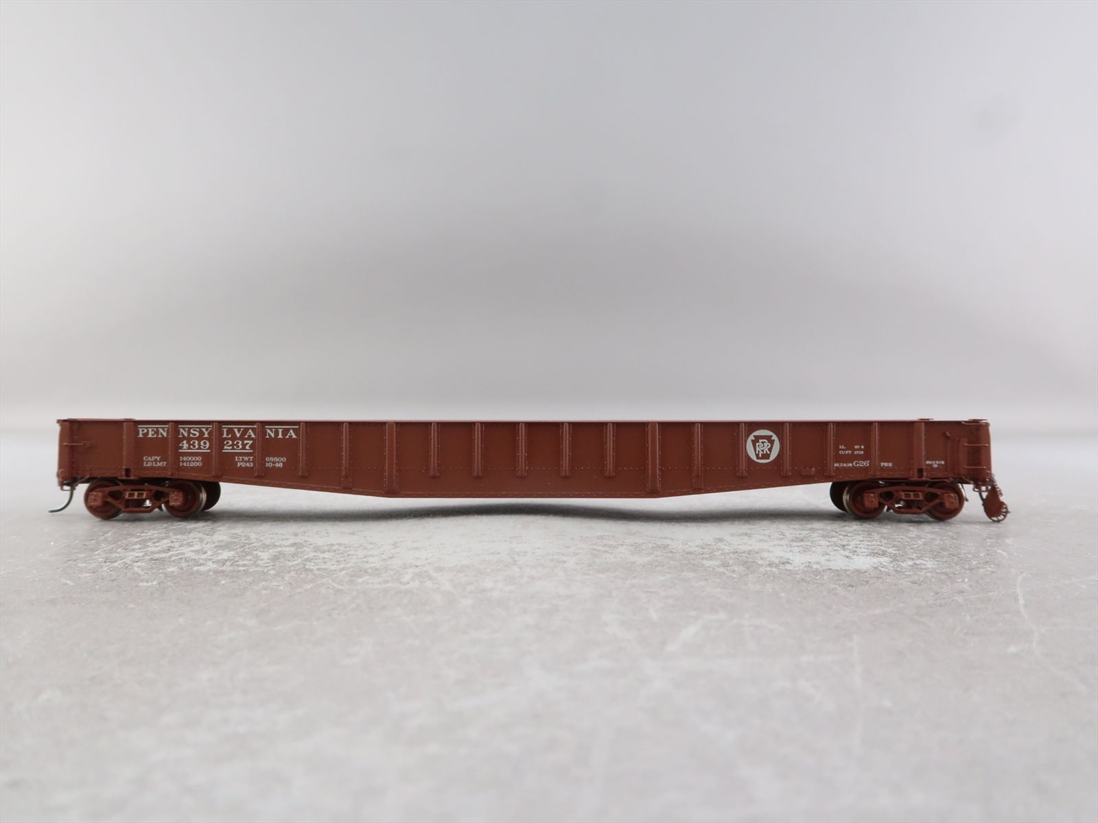 HO Brass Model - PSC 15472 PRR Pennsylvania G-26 65' Mill Gondola ...