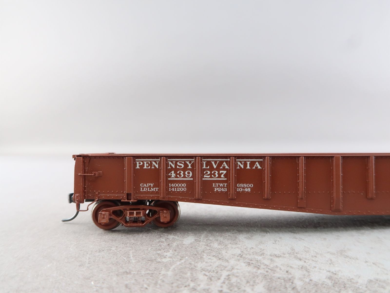 HO Brass Model - PSC 15472 PRR Pennsylvania G-26 65' Mill Gondola ...