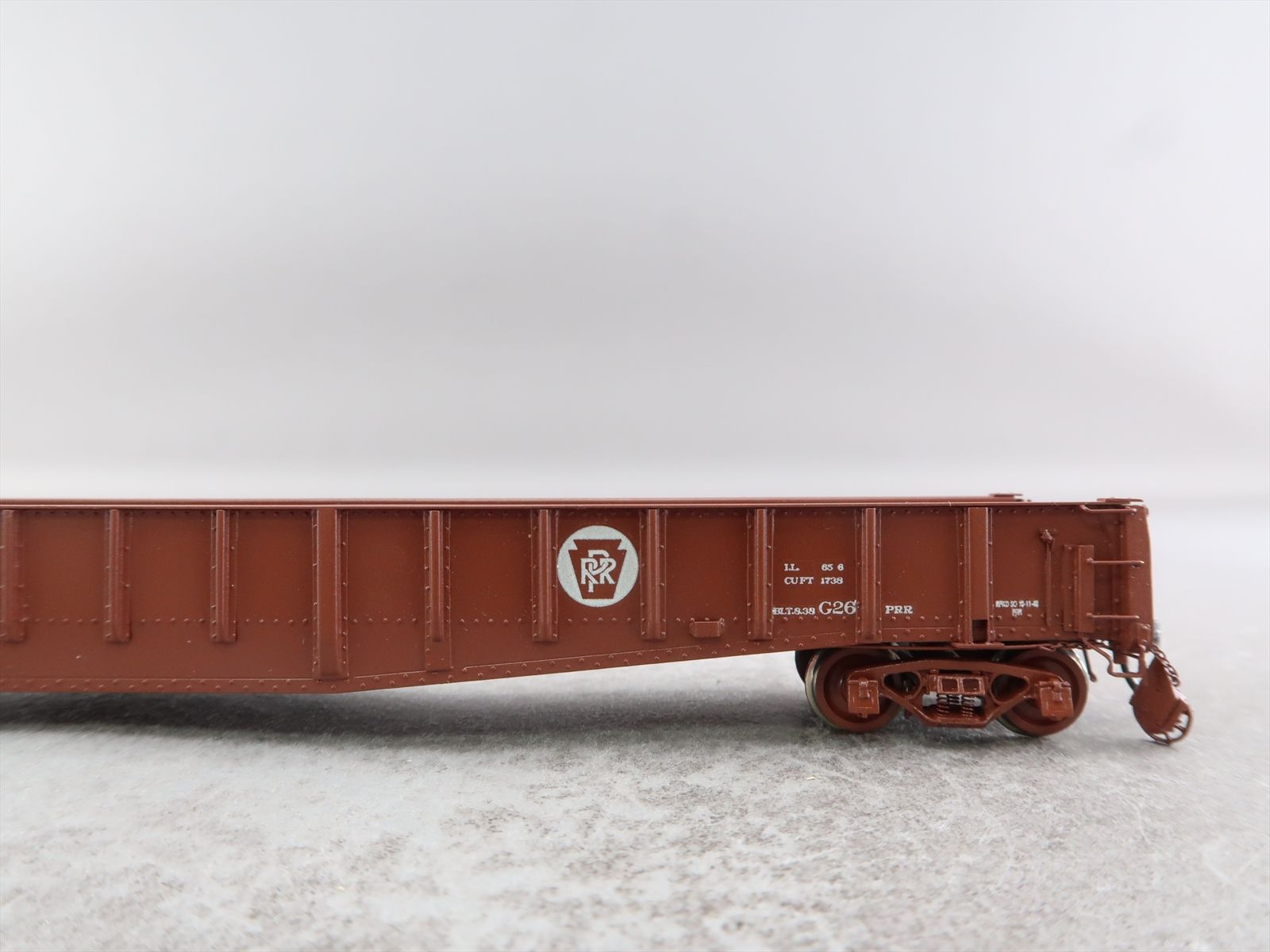 HO Brass Model - PSC 15472 PRR Pennsylvania G-26 65' Mill Gondola ...