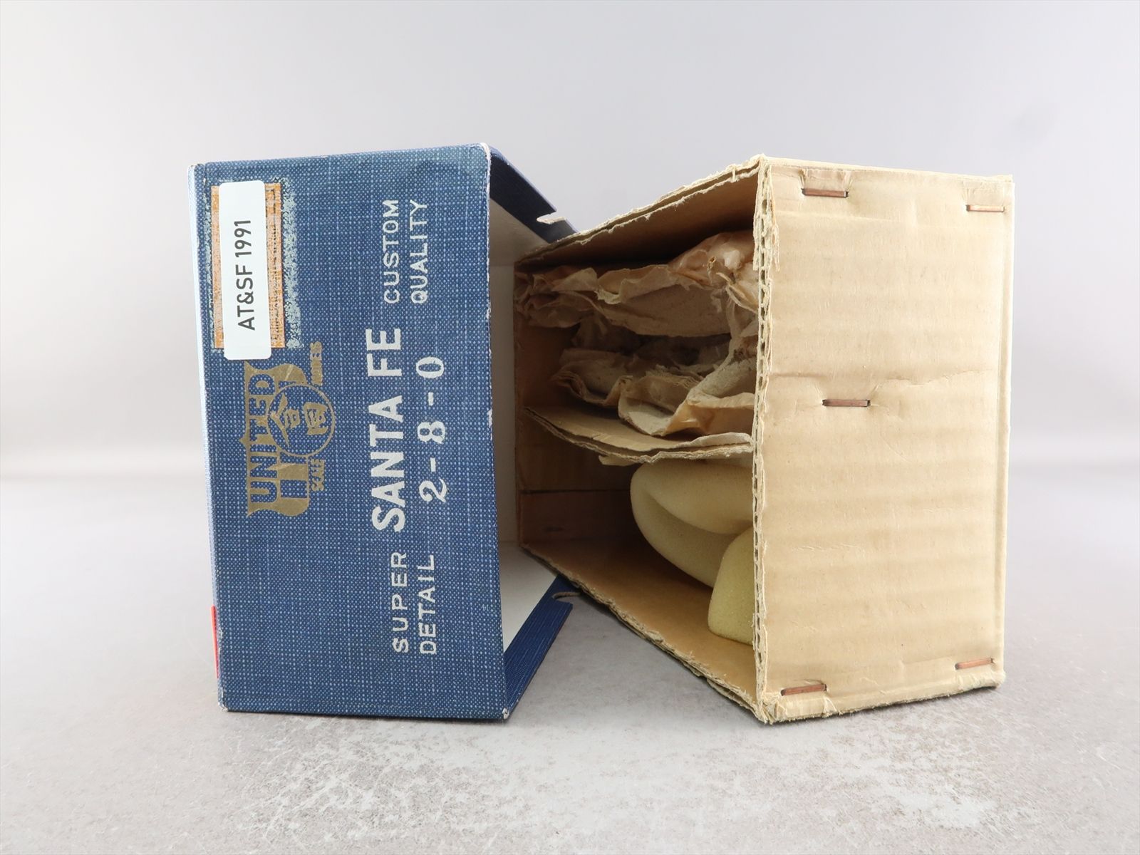 HO Brass Model - PFM AT&SF Santa Fe 2-8-0 Consolidation #1991 - Custom ...