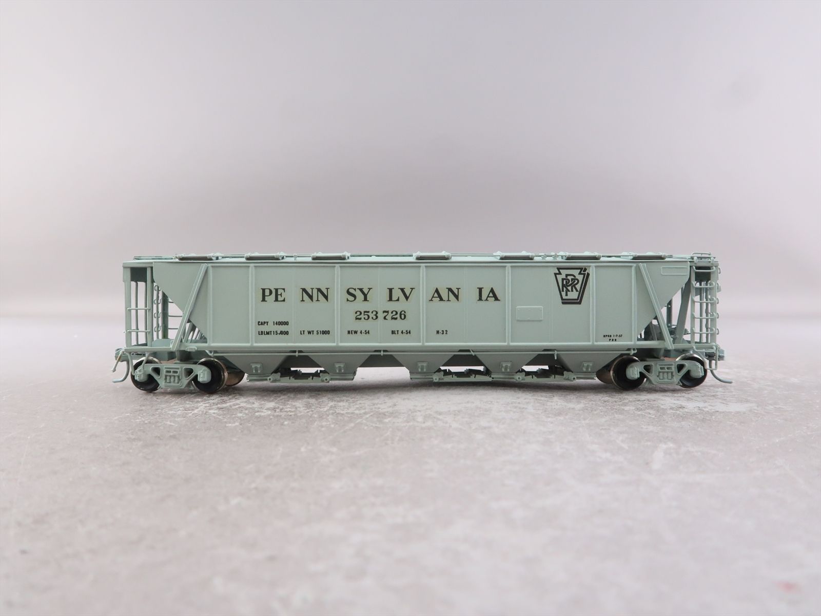 HO Brass Model - OMI 1313 PRR Pennsylvania H32 5 Bay Covered Hopper ...