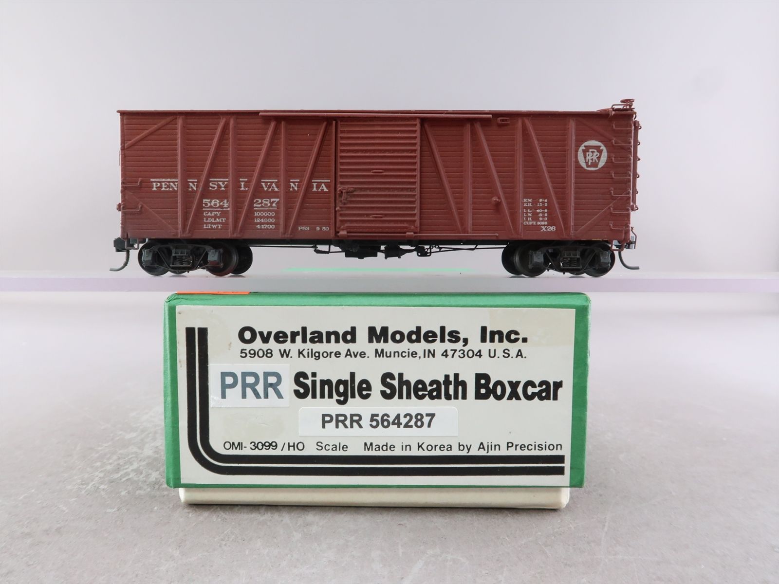 HO Brass Model - OMI 3099 PRR Pennsylvania USRA Single Sheath Box ...