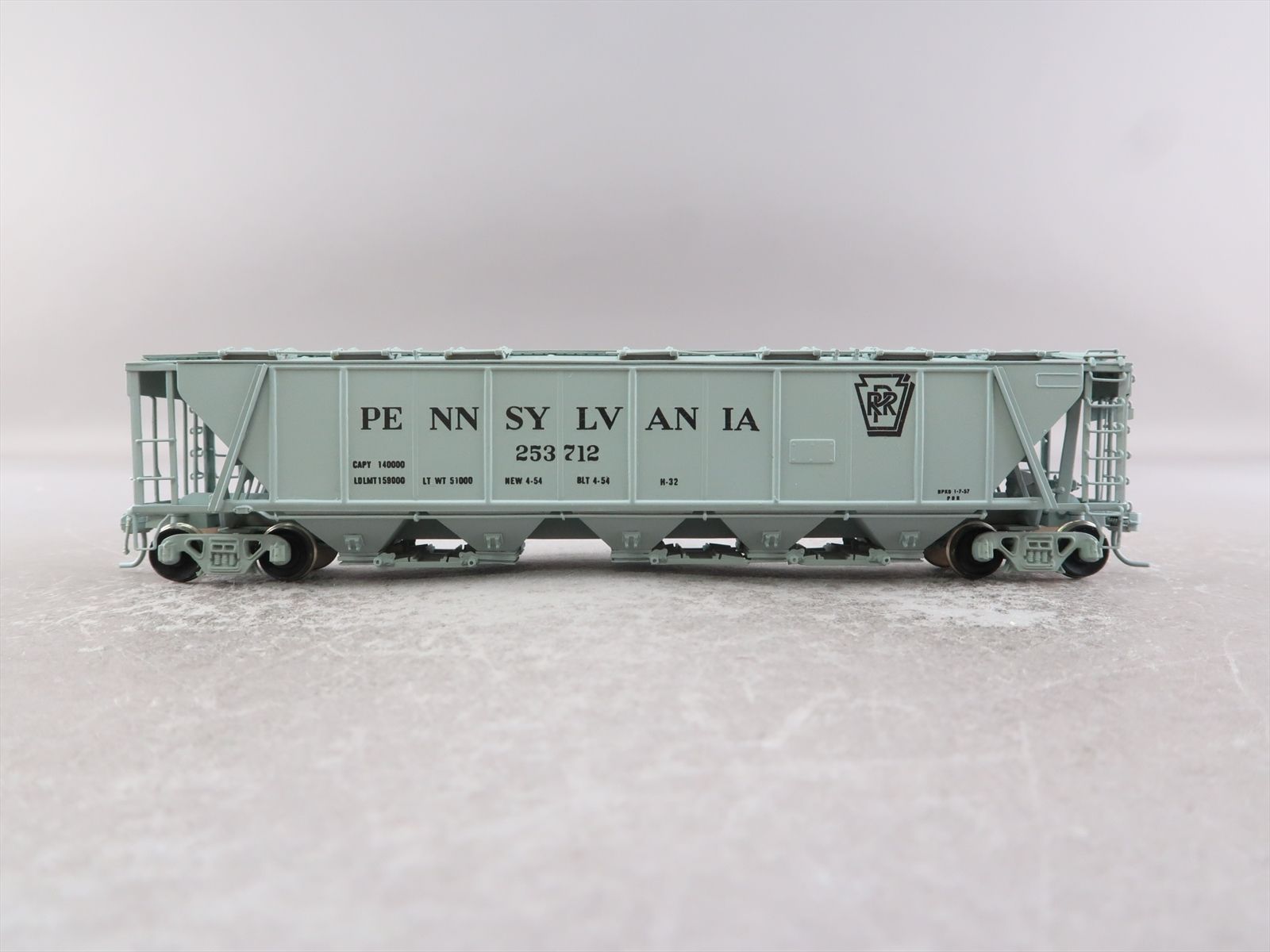 HO Brass Model - OMI 1313 PRR Pennsylvania H32 5 Bay Covered Hopper ...