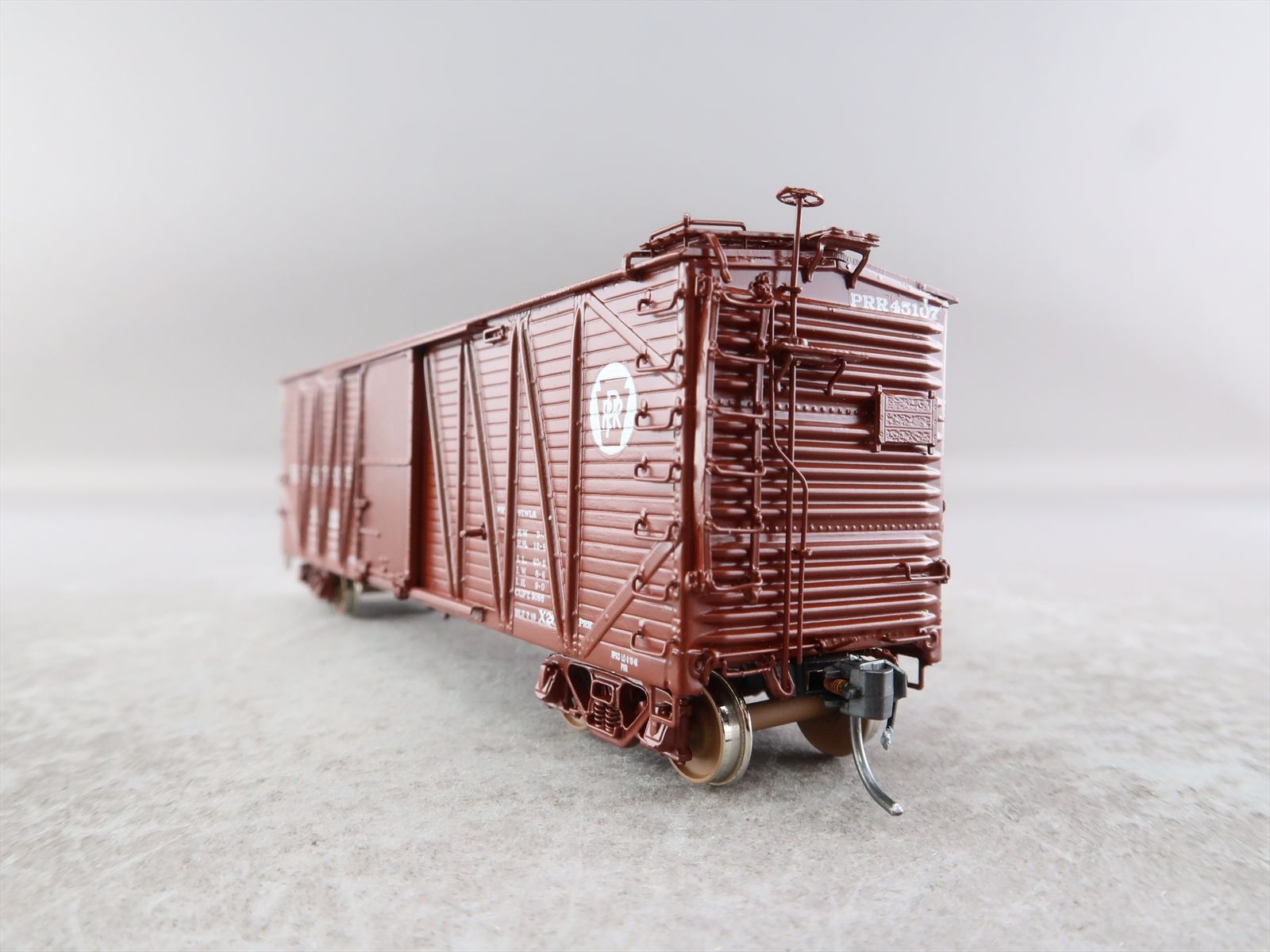 HO Brass Model - OMI 3098 USRA PRR Pennsylvania Single Sheath Boxcar w ...