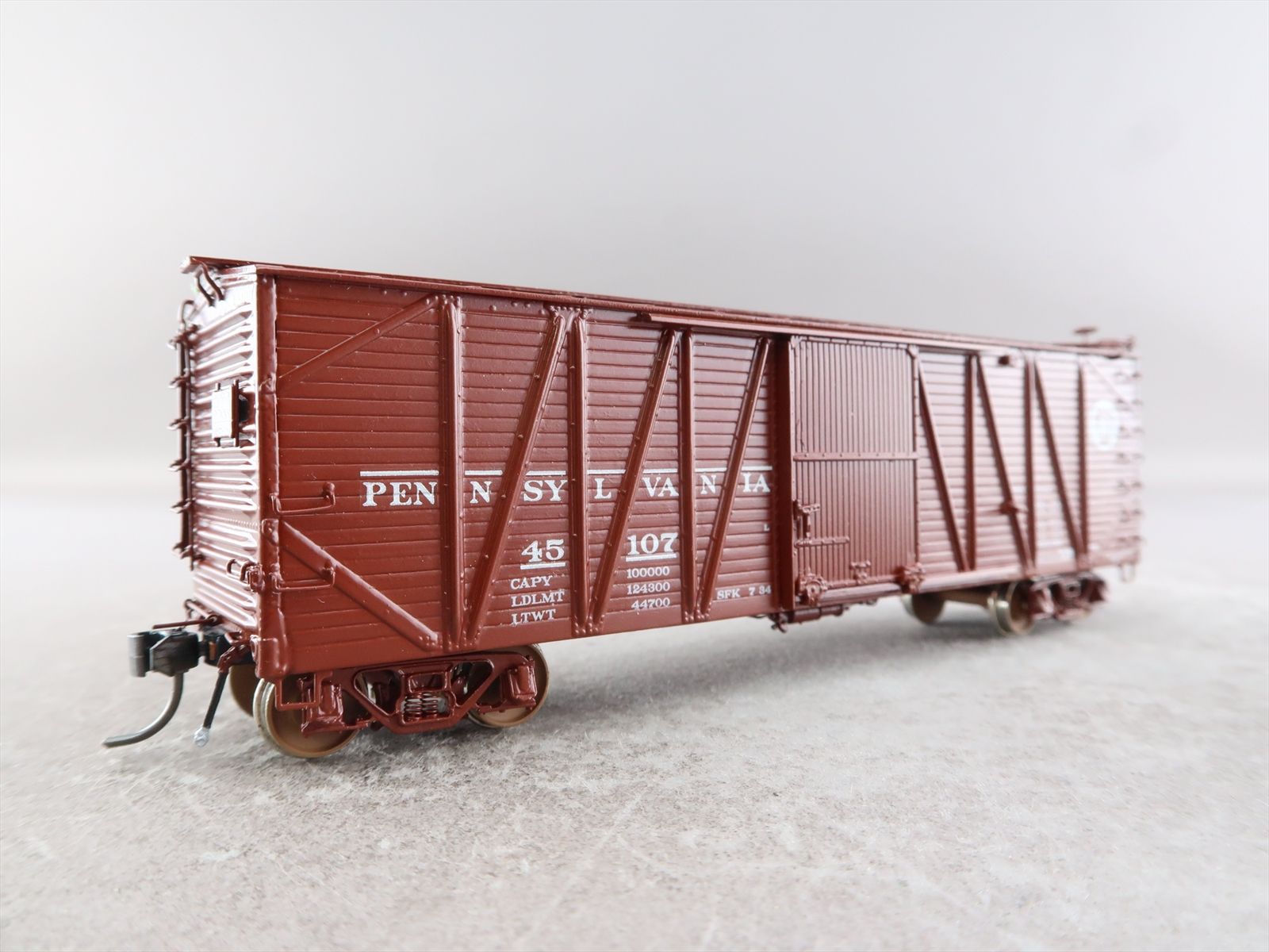 HO Brass Model - OMI 3098 USRA PRR Pennsylvania Single Sheath Boxcar w ...