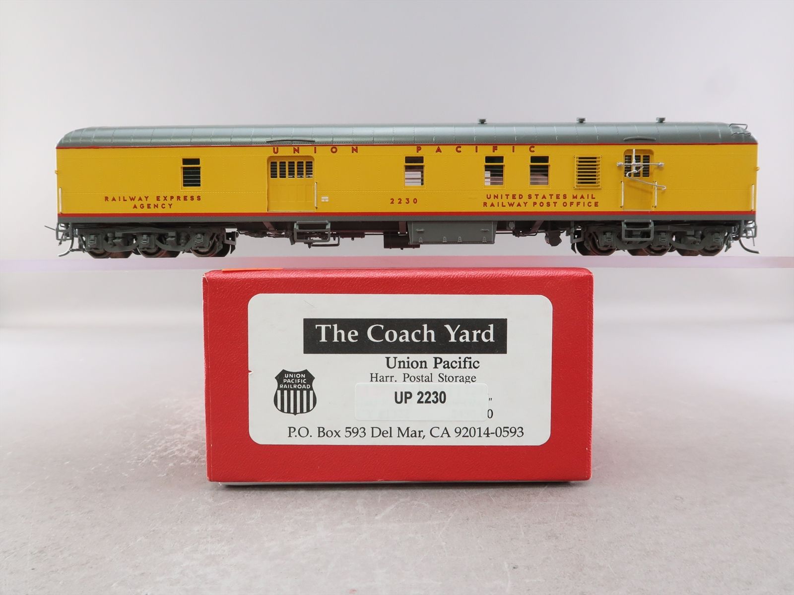 HO Brass Model - TCY 1322 UP Union Pacific Harriman Postal Storage Car ...