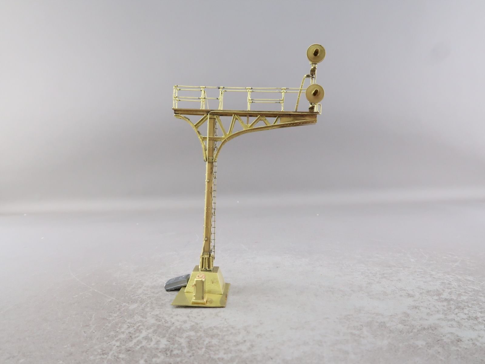 HO Brass Model - OMI 3483 Double Track Cantilever Signal Tower w/ Two ...