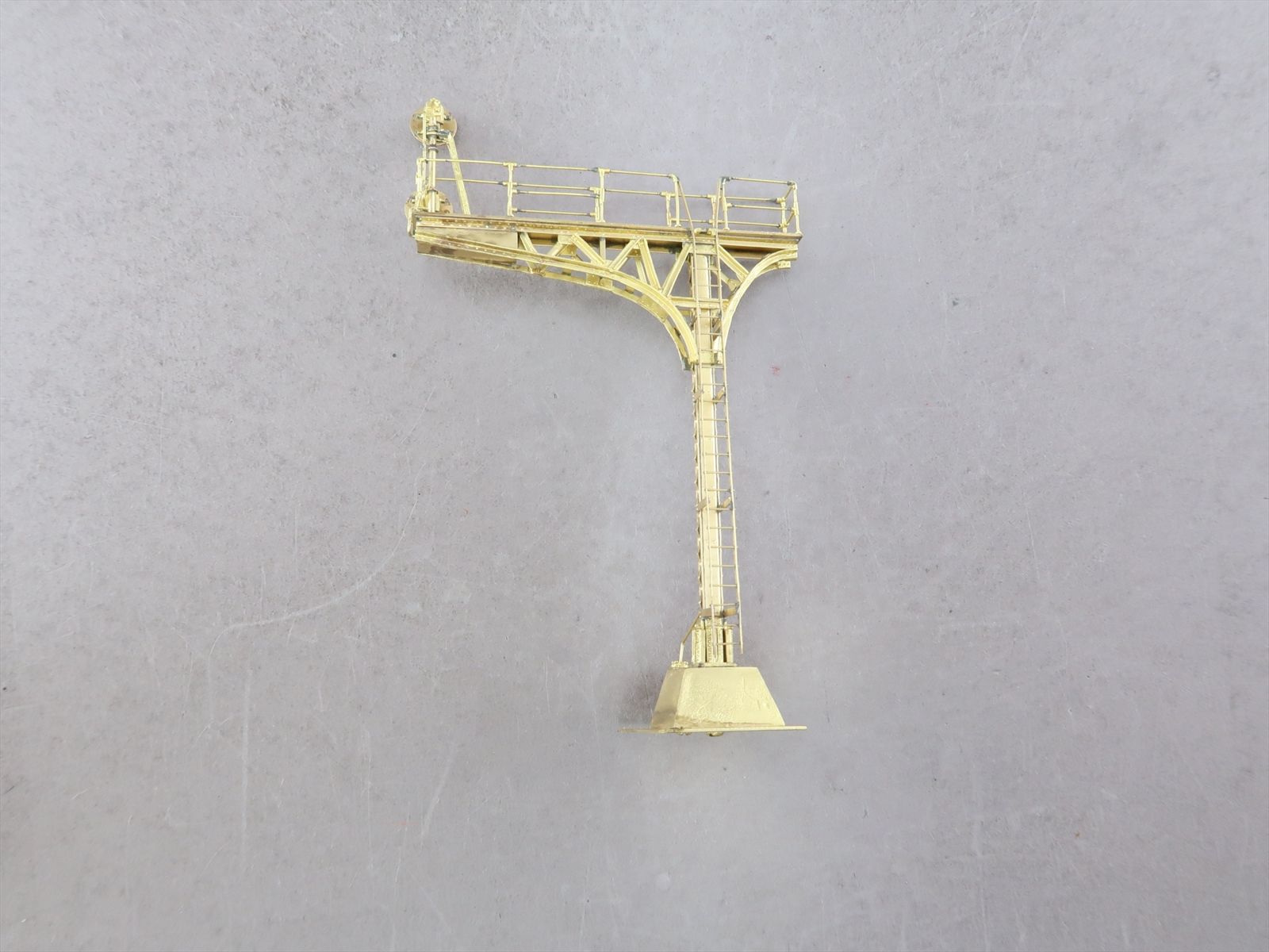 HO Brass Model - OMI 3483 Double Track Cantilever Signal Tower w/ Two ...