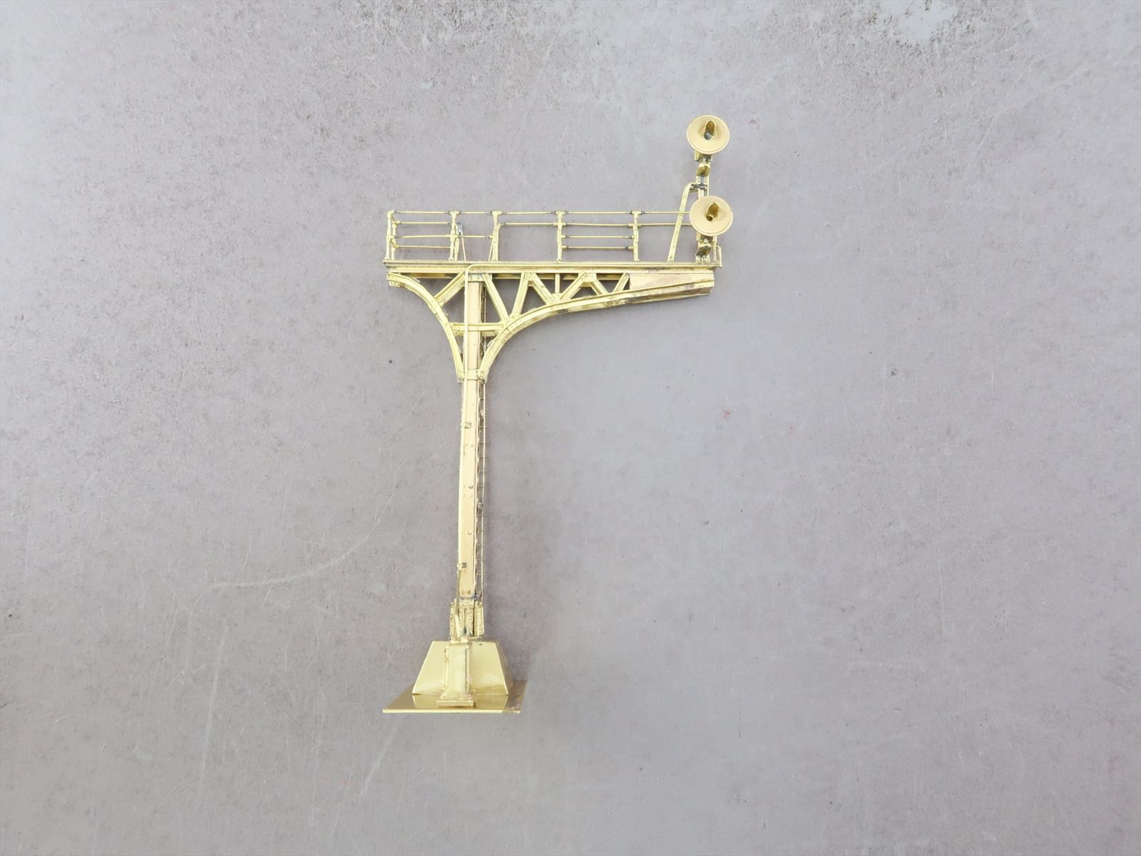 HO Brass Model - OMI 3483 Double Track Cantilever Signal Tower w/ Two ...