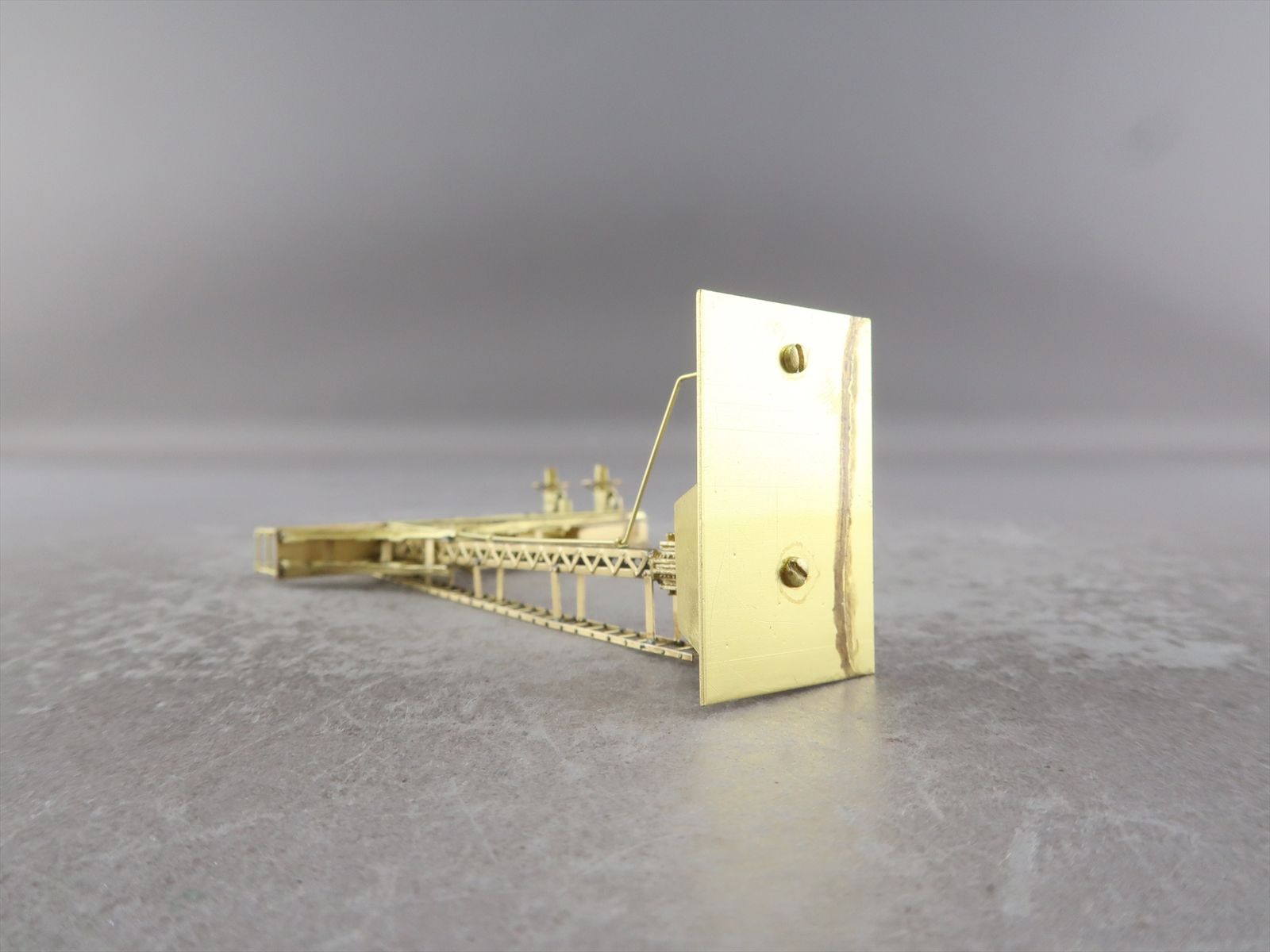 HO Brass Model - OMI 3483 Double Track Cantilever Signal Tower w/ Two ...