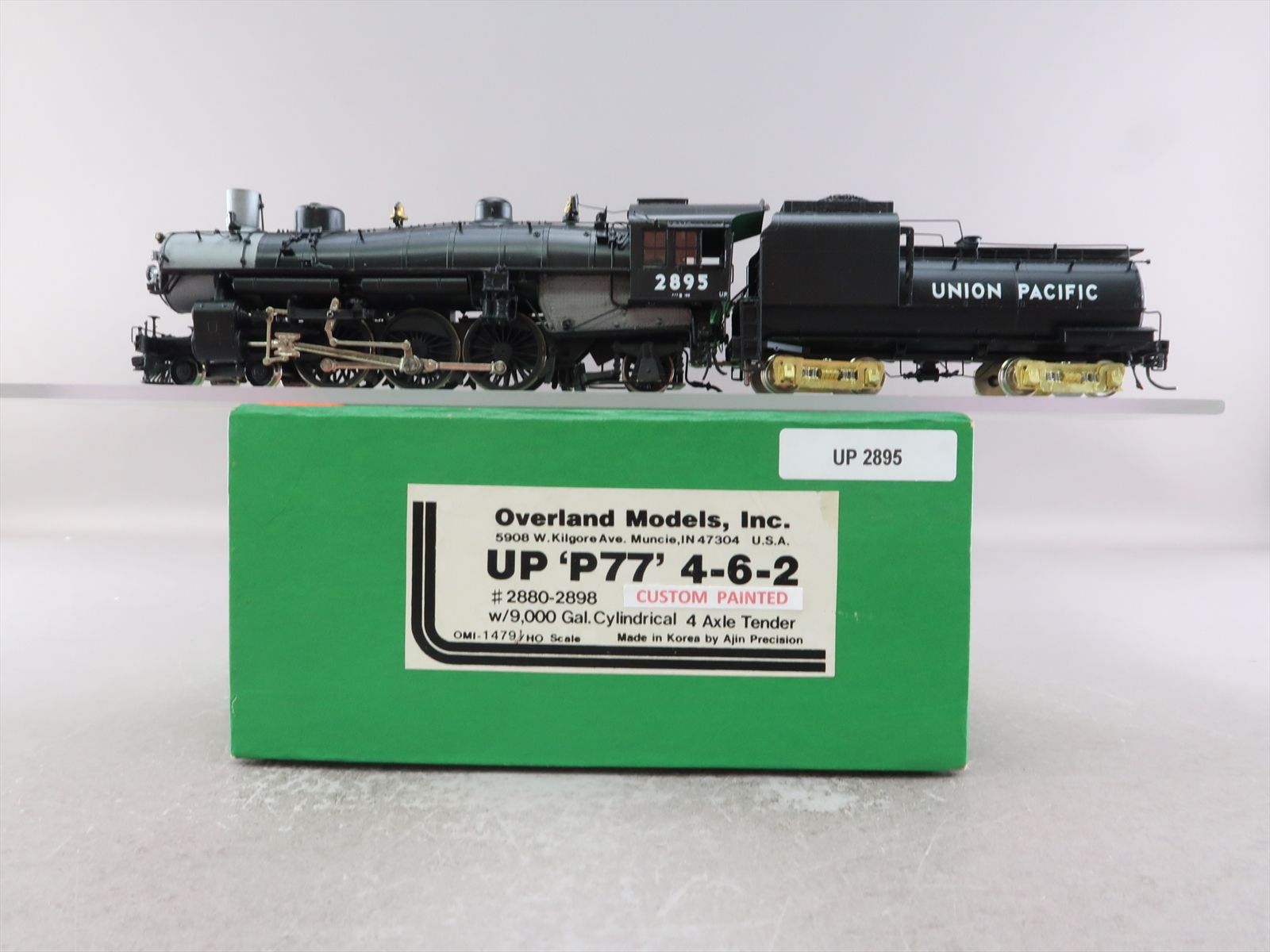 HO Brass Model - OMI 1479.1 UP Union Pacific 4-6-2 P77 4-Axle Tender ...