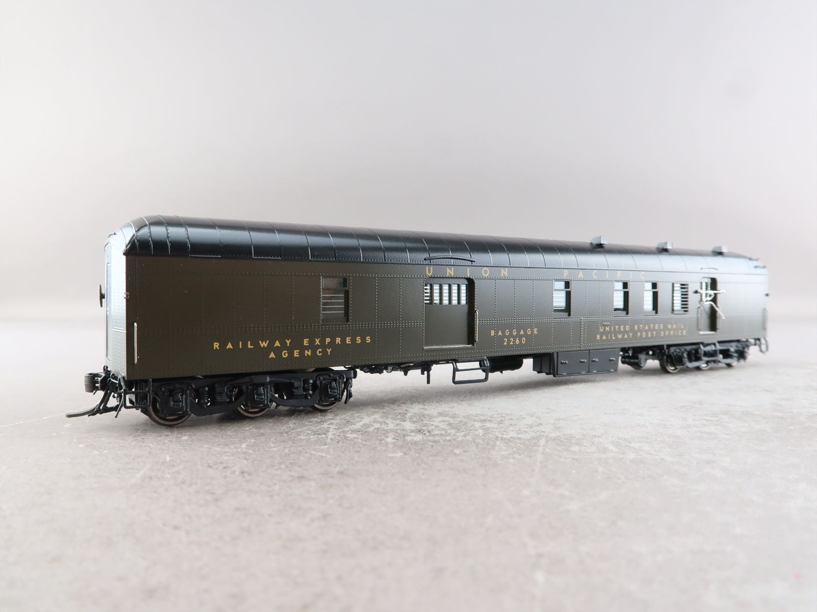 HO Brass Model - TCY 1323 UP Union Pacific Harriman RPO Baggage Dark ...