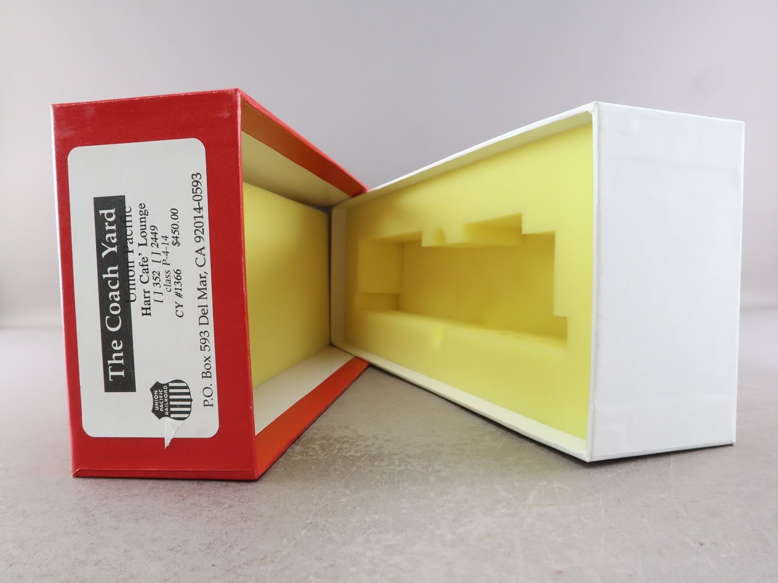 HO Brass Model - TCY 1366 UP Union Pacific Harriman Cafe Lounge #2449 ...