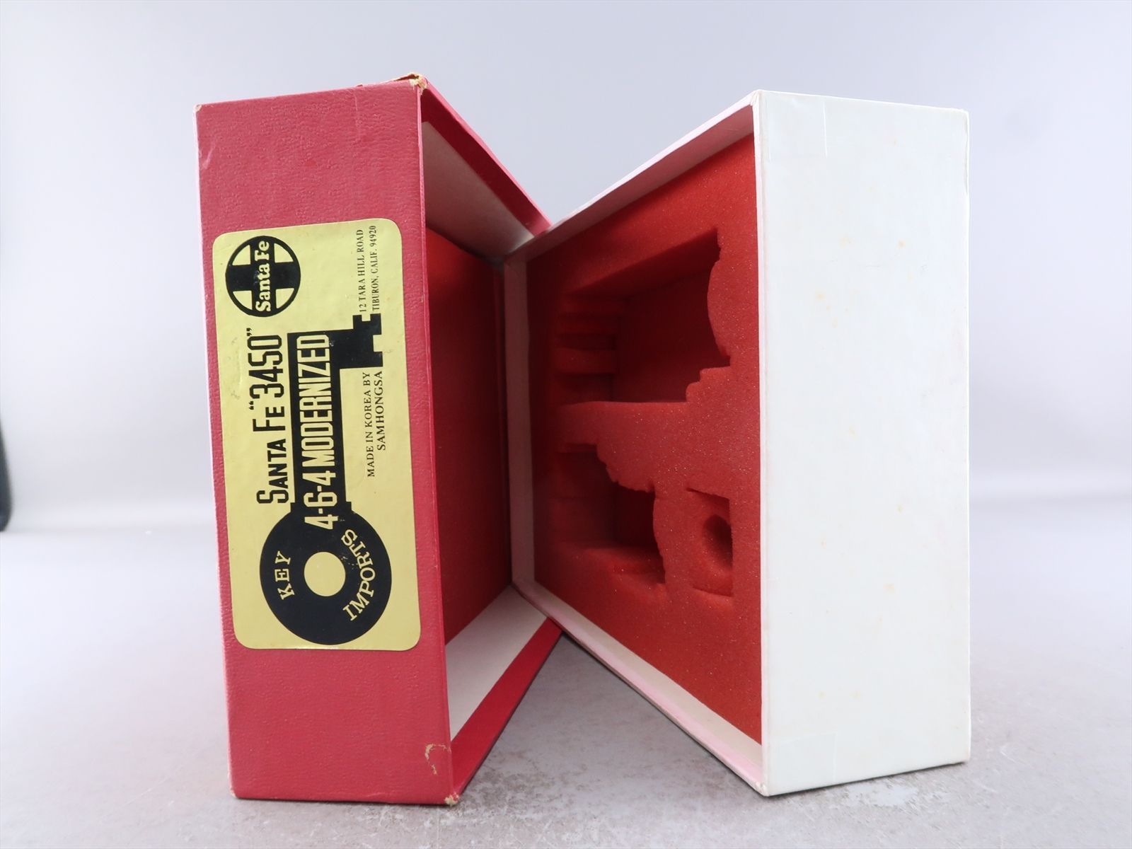 HO Brass Model - Key AT&SF Santa Fe 4-6-4 Modernized #3456 - Custom ...