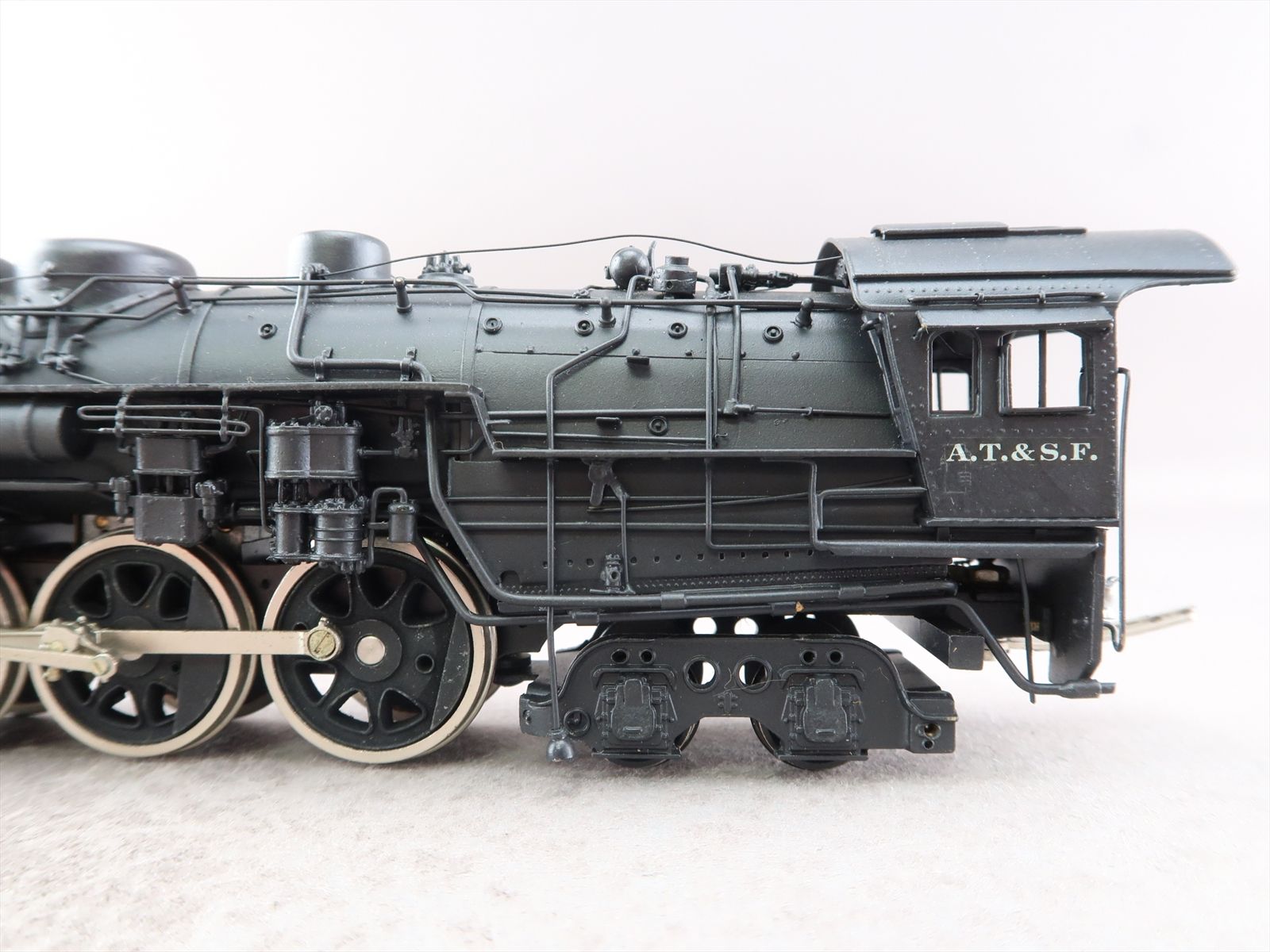 HO Brass Model - Key AT&SF Santa Fe 4-6-4 Modernized #3456 - Custom ...