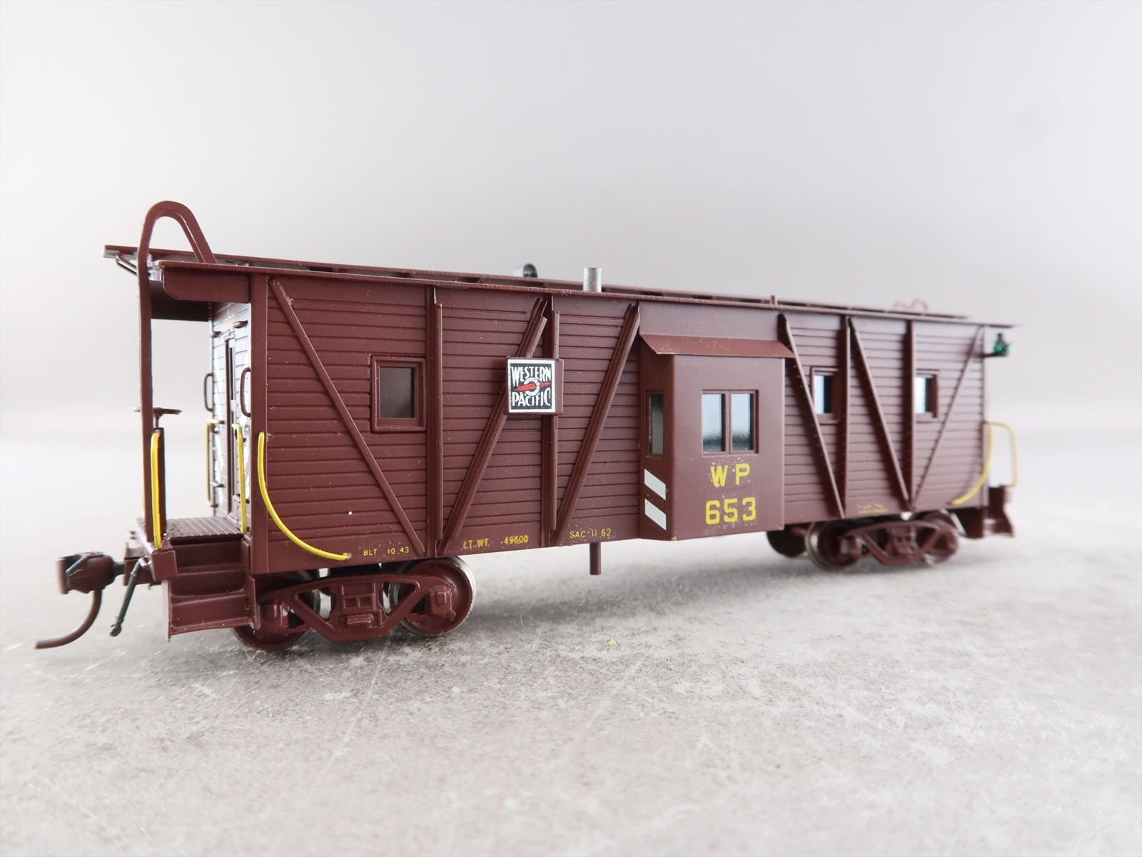 HO Brass Model - WMC WP Western Pacific Outside Braced Bay Window ...