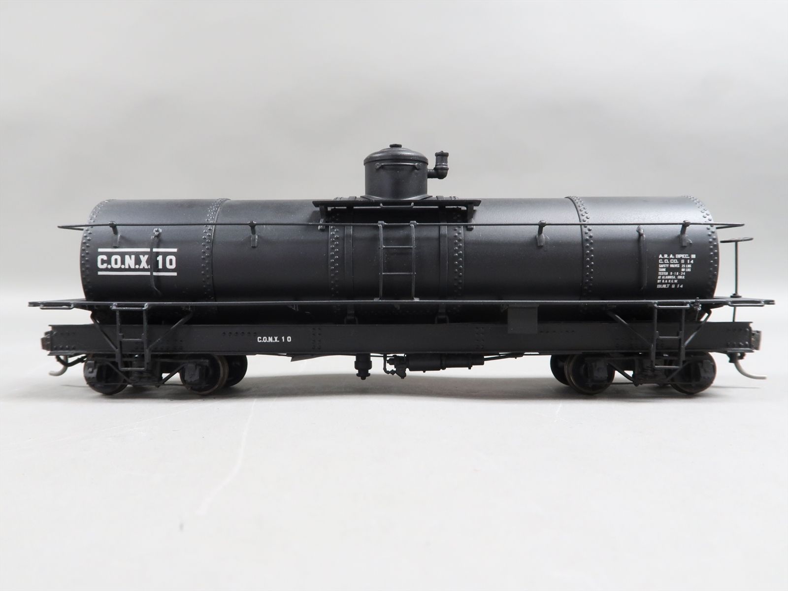 On3 Brass Model - WMC CONX Conoco Tank Car #10 - Custom - Aoyagi *NO BOX*
