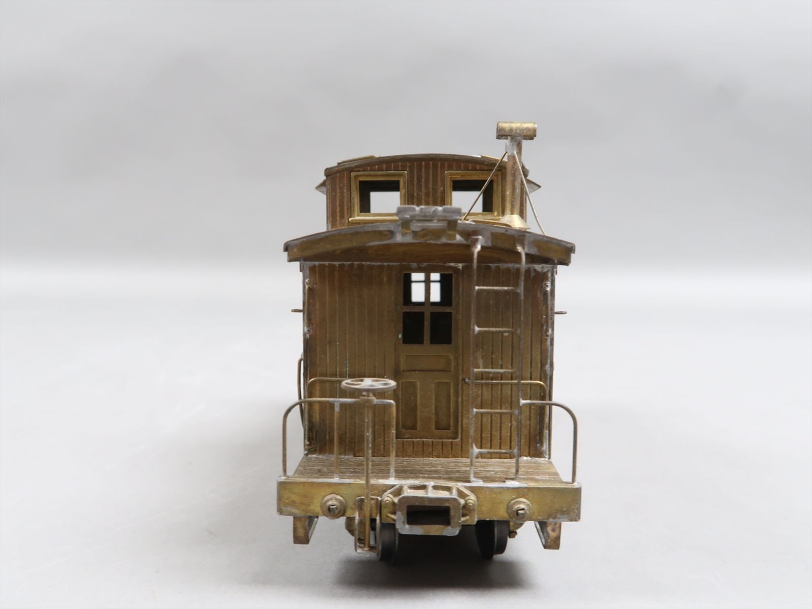On3 Brass Model - PFM D&RGW Rio Grande Short Wood Caboose #0578 - Unpainted - United - No Box