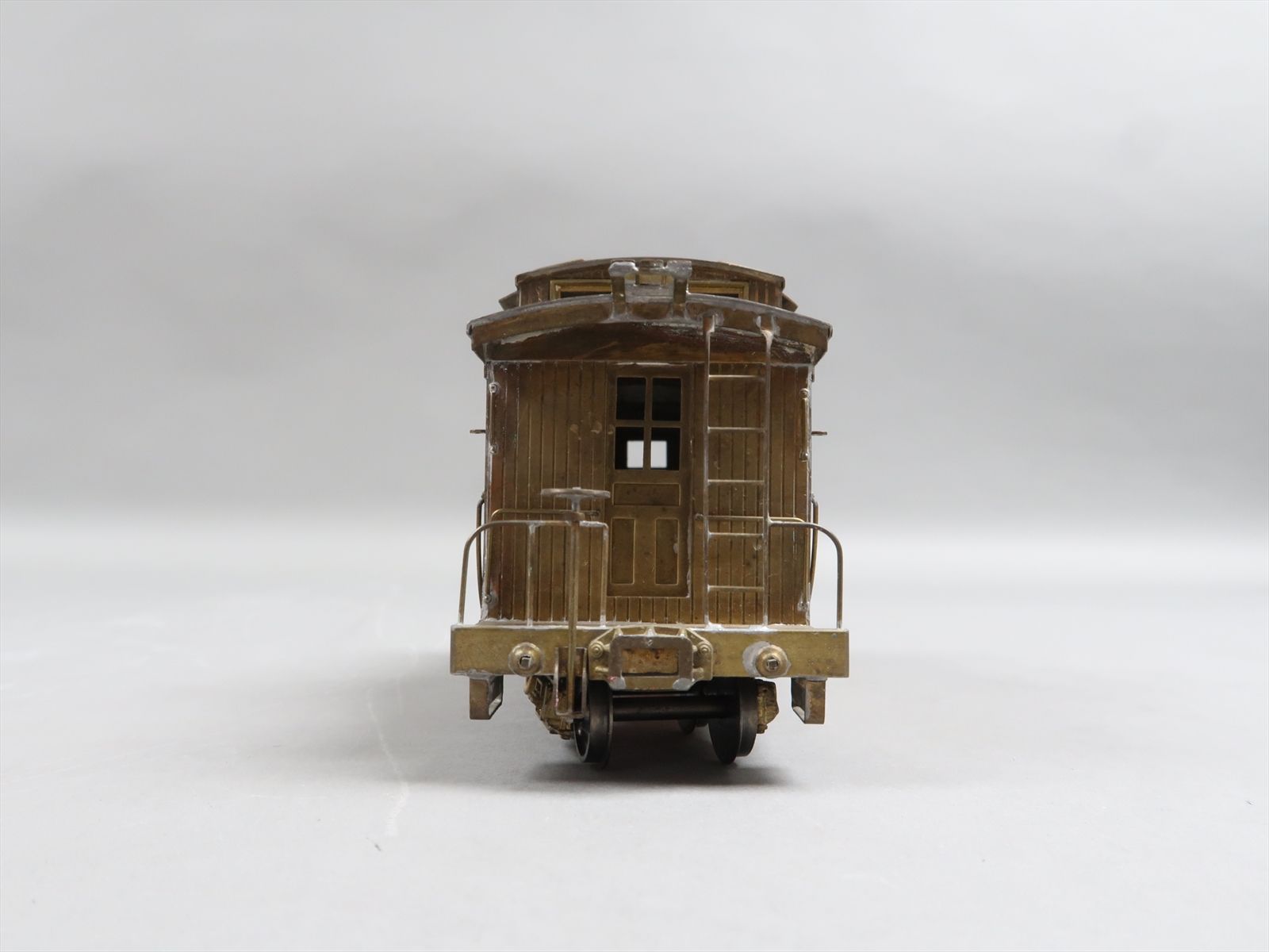 On3 Brass Model - PFM D&RGW Rio Grande Short Wood Caboose #0578 - Unpainted - United - No Box