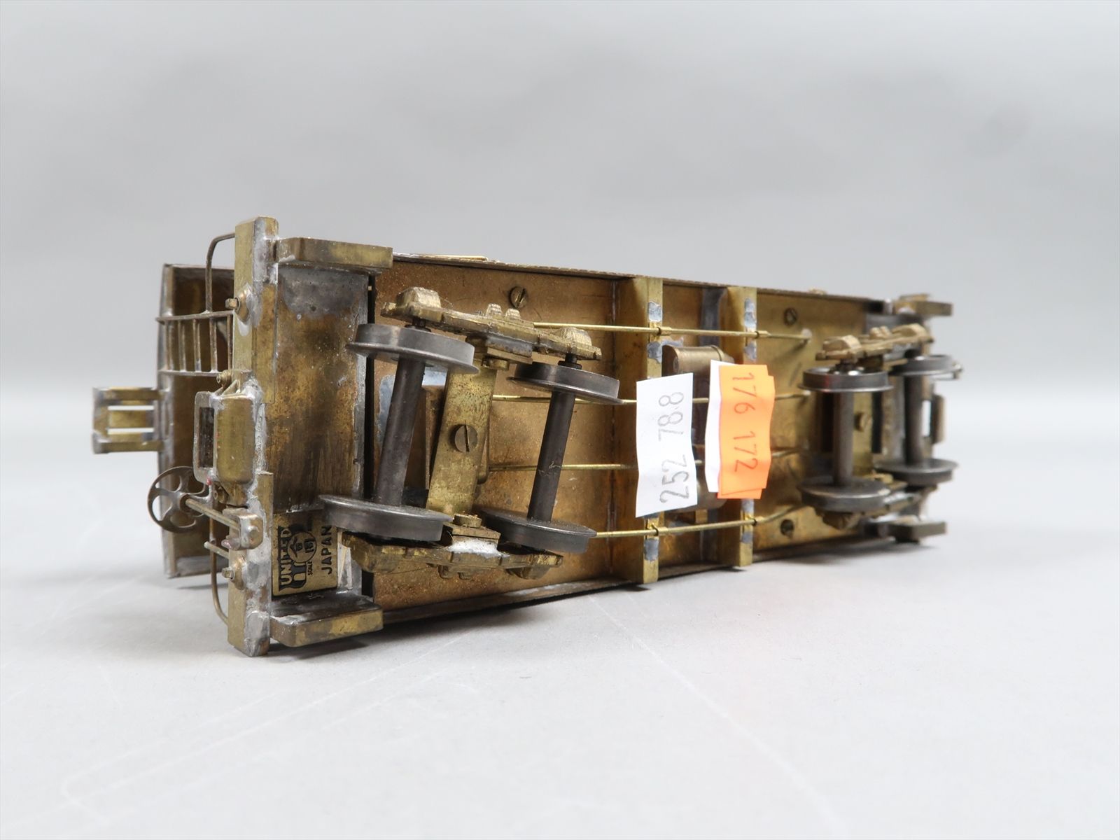 On3 Brass Model - PFM D&RGW Rio Grande Short Wood Caboose #0578 - Unpainted - United - No Box