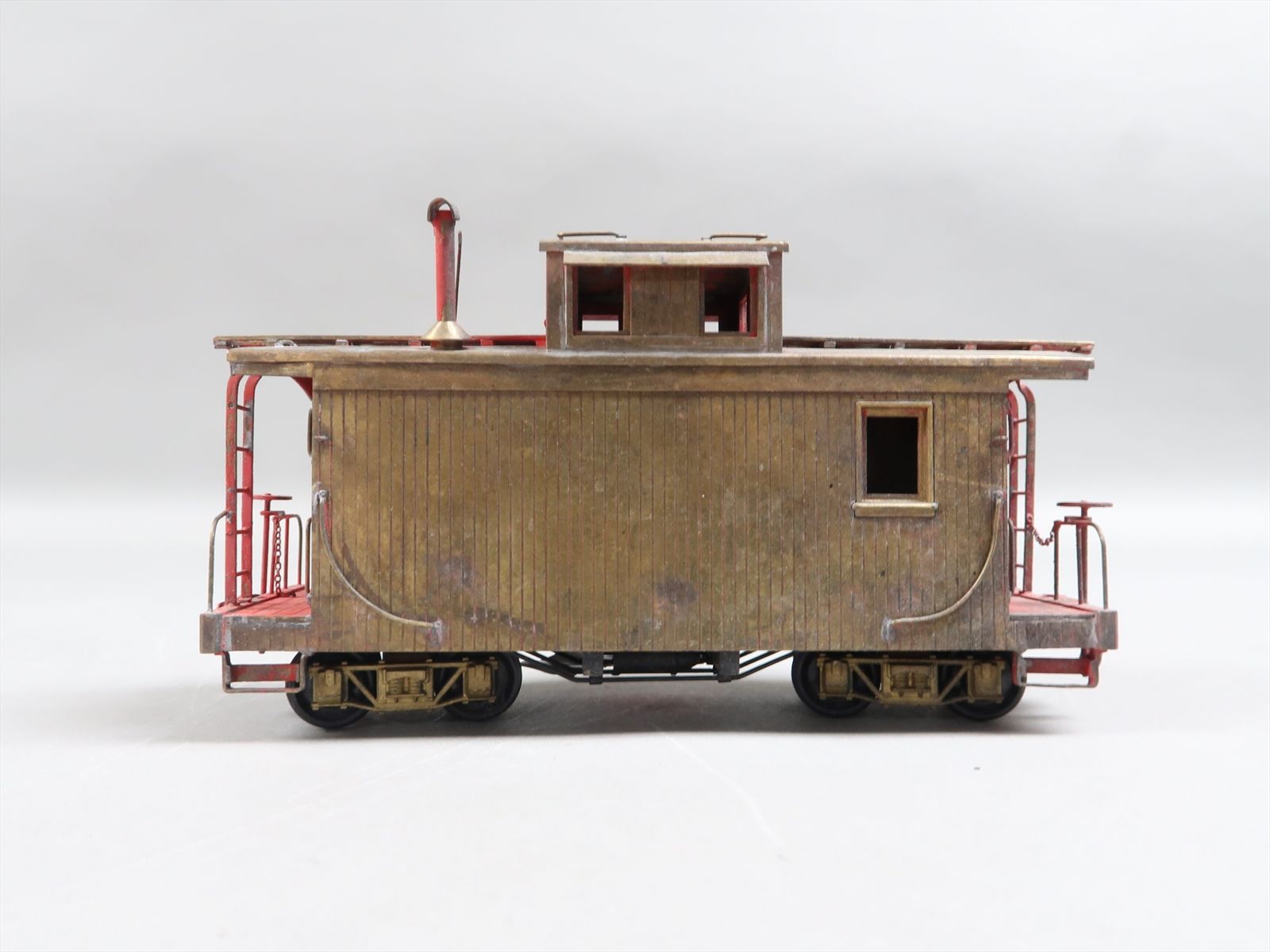 On3 Brass Model - PFM D&RGW Rio Grande Short Wood Caboose #0578 - Unpainted - United - No Box