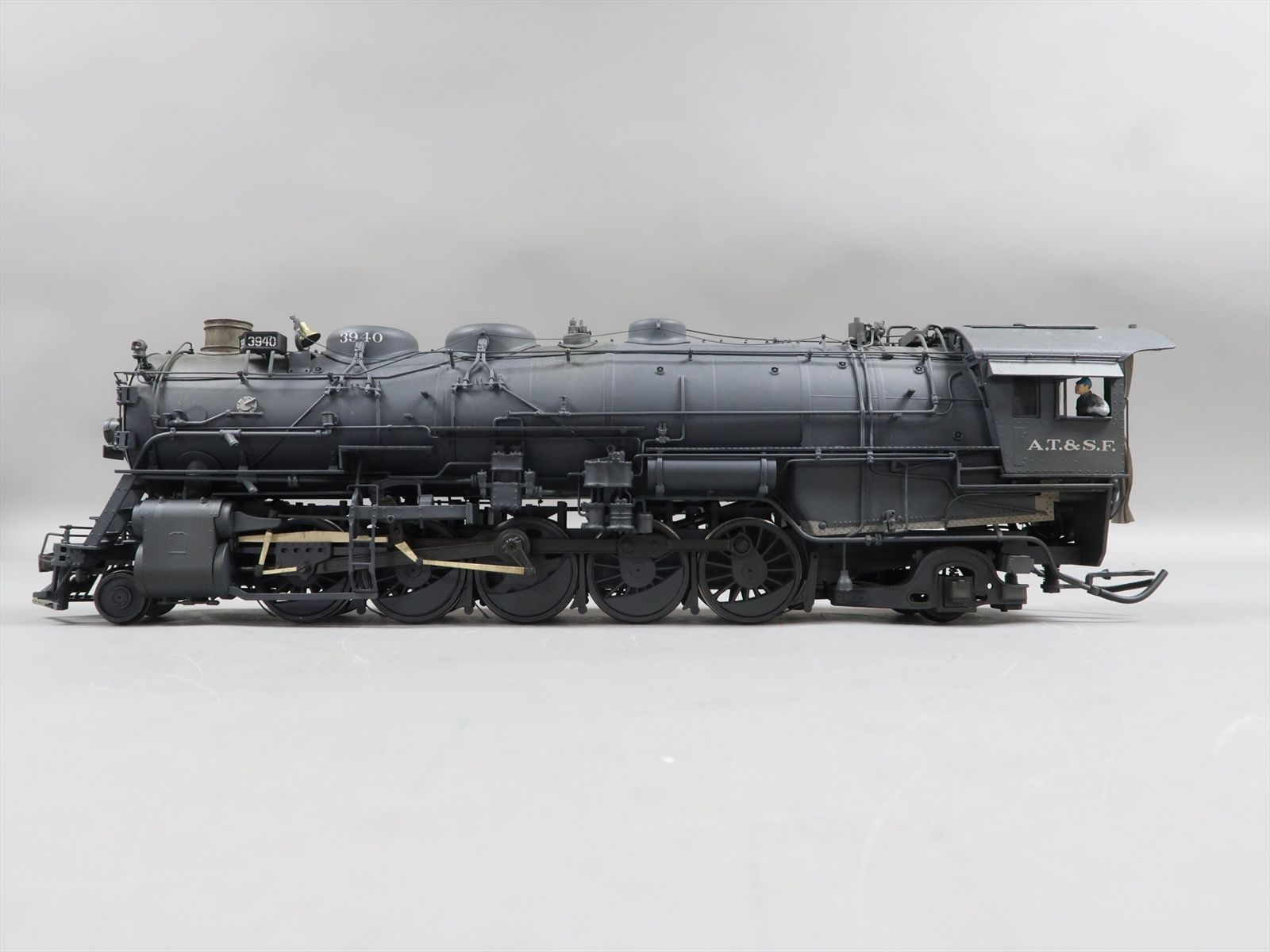 O Brass Model - Sunset AT&SF Santa Fe 2-10-2 Modernized #3940 - Pro ...